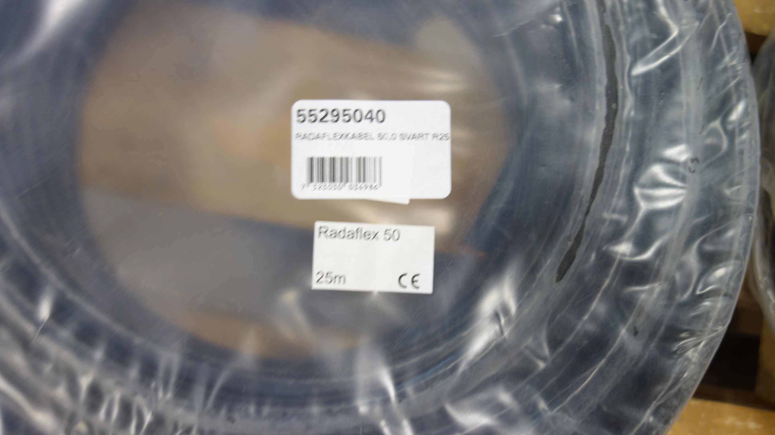 Radaflex cable 50.0 Black R25 25m - PS Auction - We value the future ...