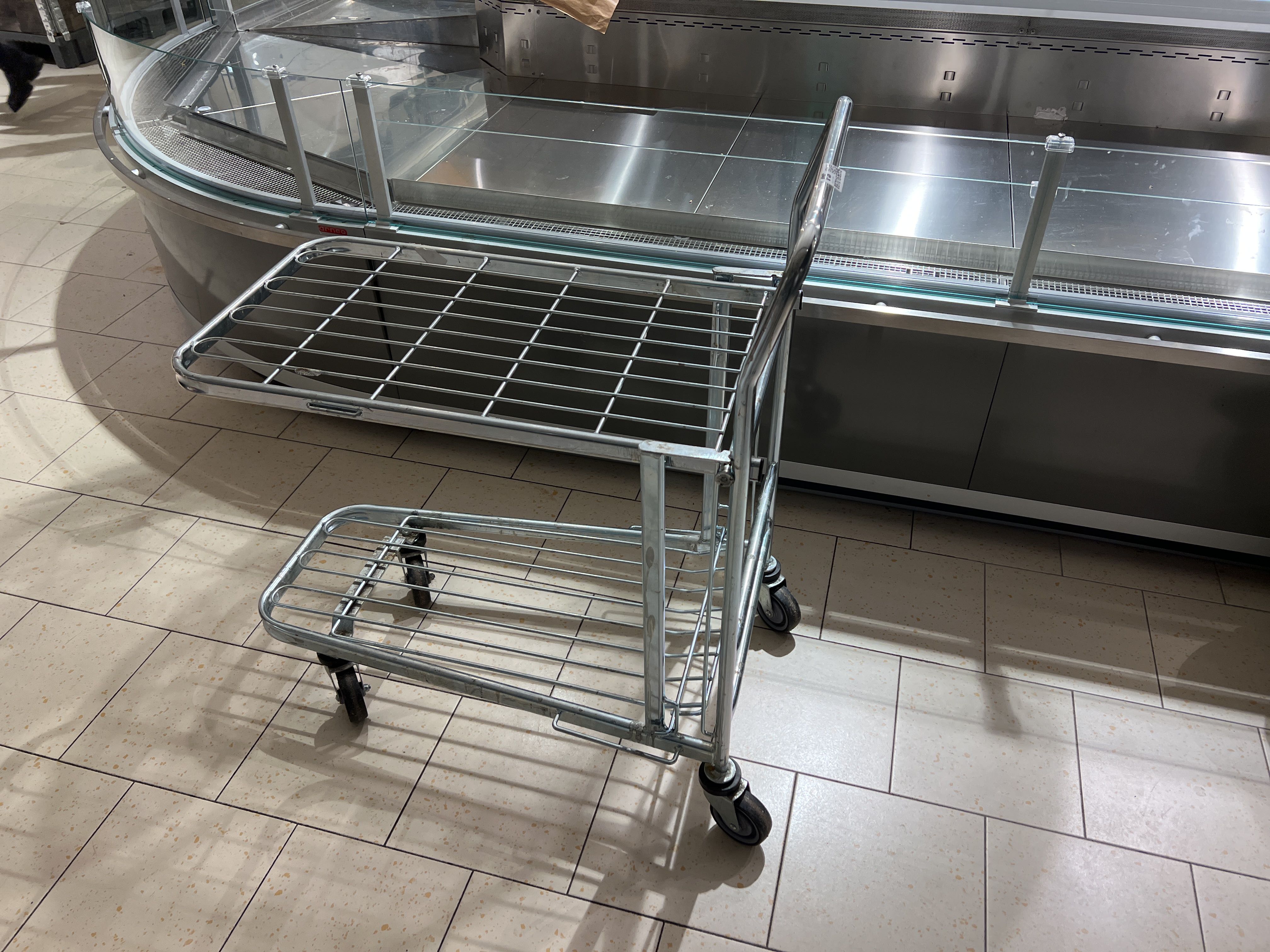 Pick trolley/shop trolley, 860x530x1010 mm, 300 kg - PS Auction - We ...