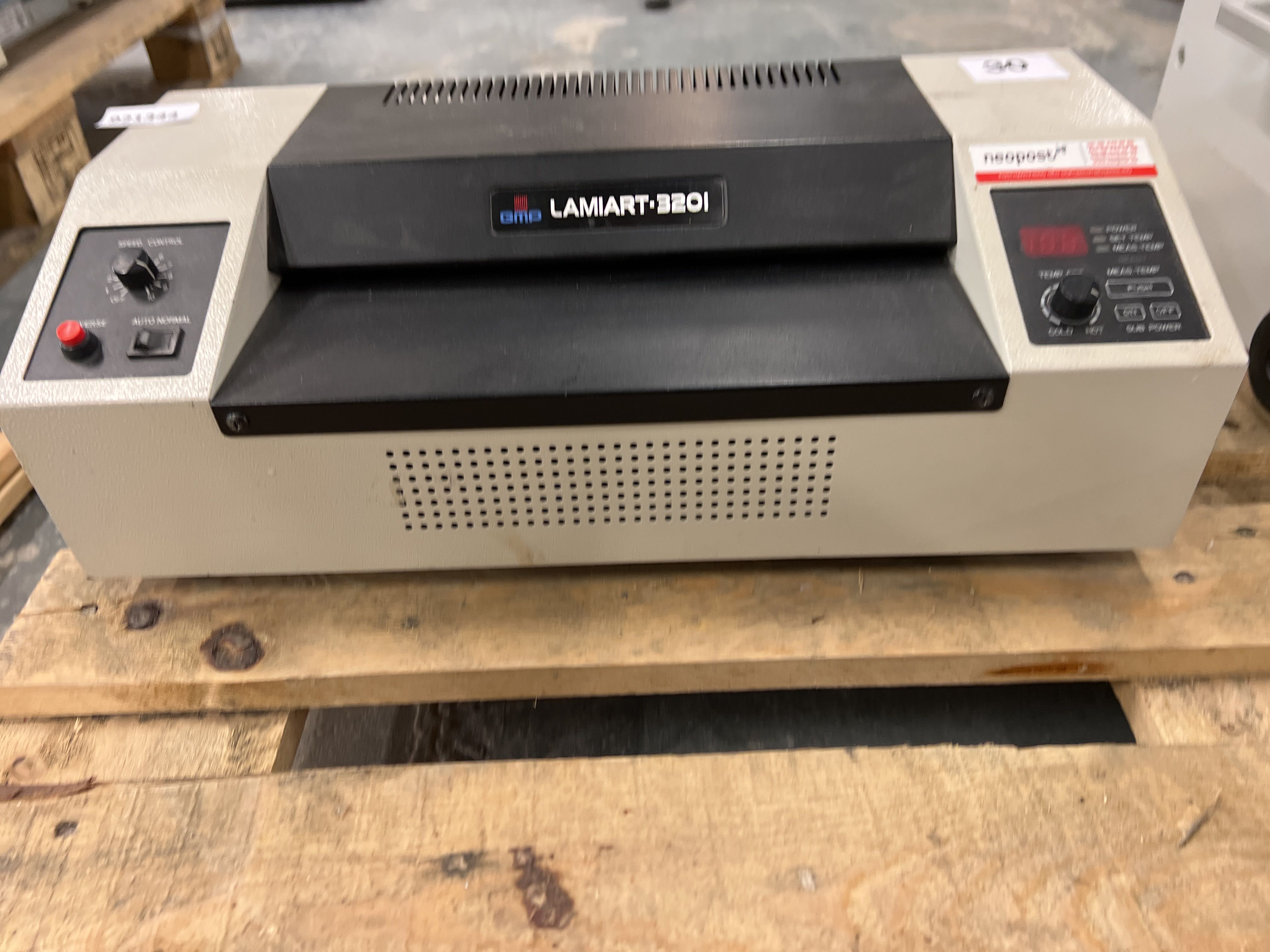 Pocket Laminator Lamiart 3201 Ps Auction We Value The Future