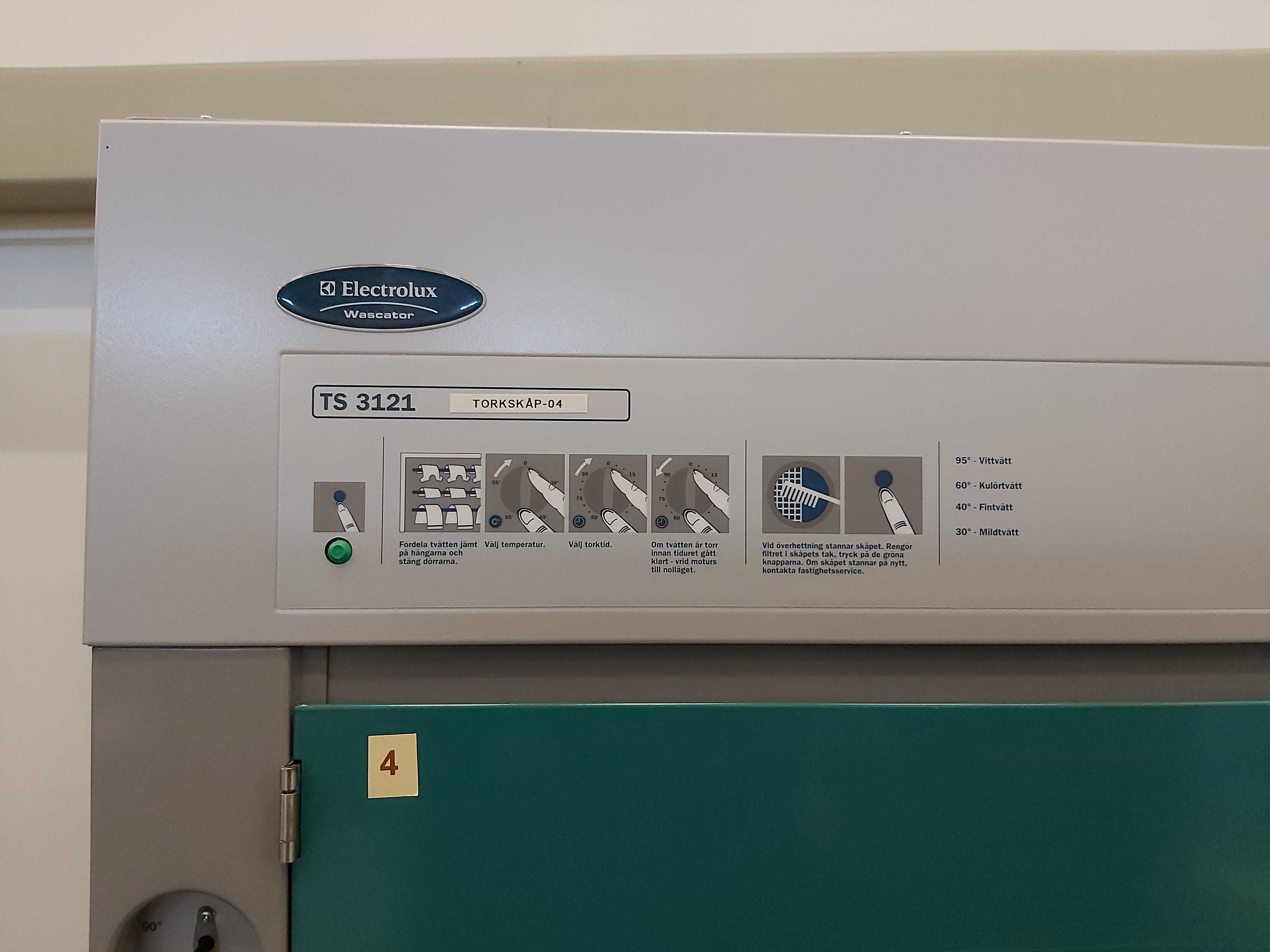 Drying cabinet Electrolux Wascator TS 3121 - PS Auction - We value the future - Largest in net ...