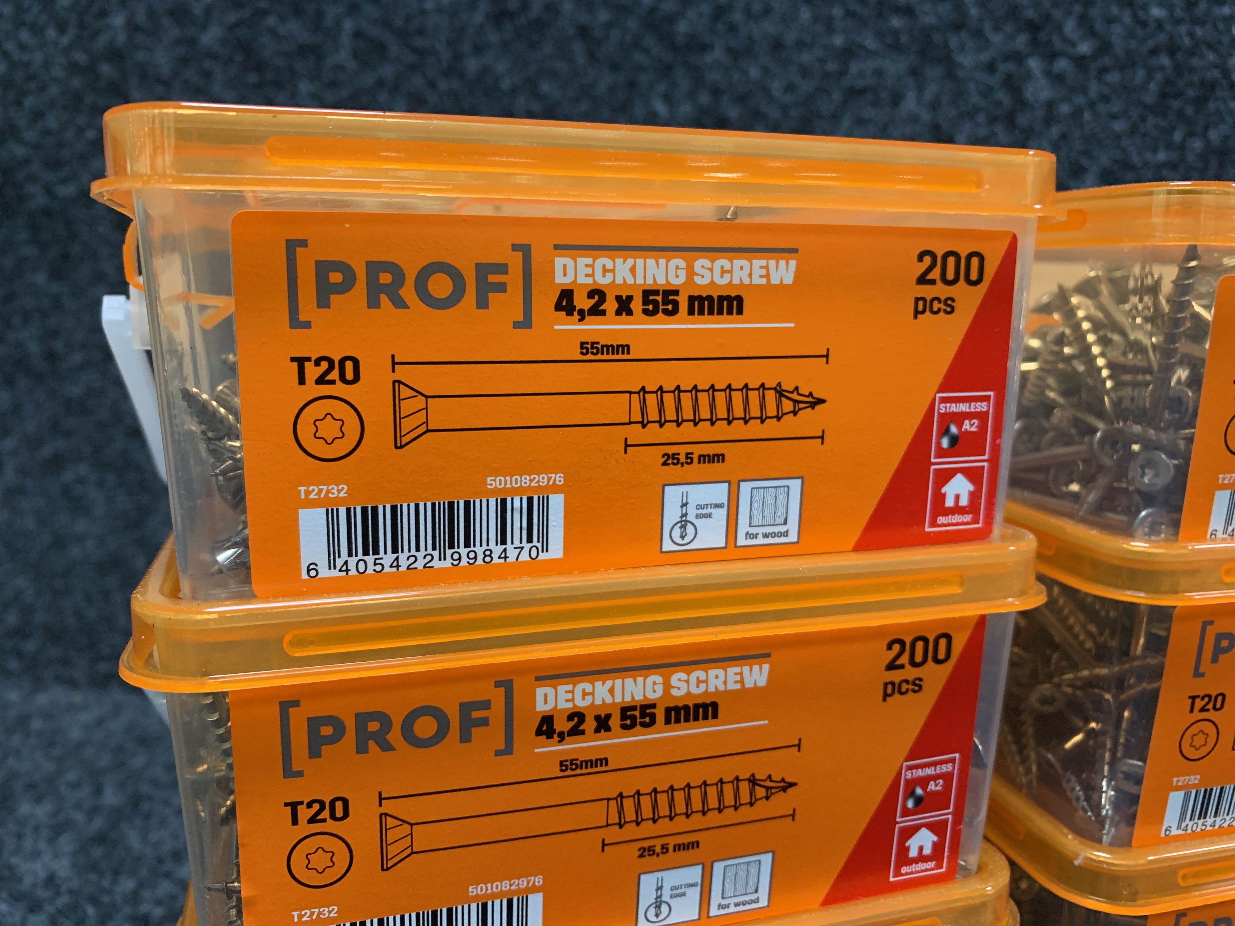 2400 pcs Trall screw 4.2x55mm, Prof - PS Auction - We value the future ...