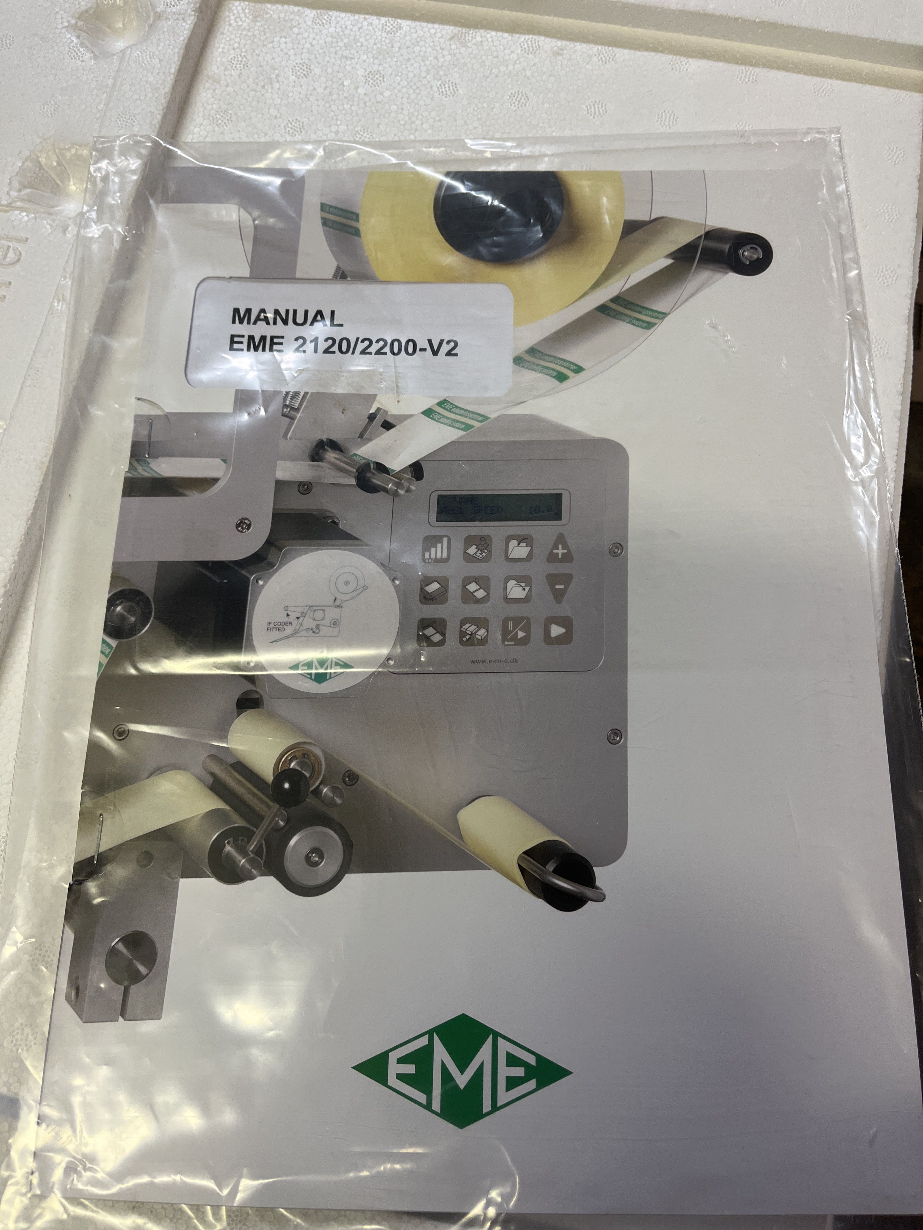 Label dispenser EME 2120/2200-V2 - 2021 - PS Auction - We value the ...