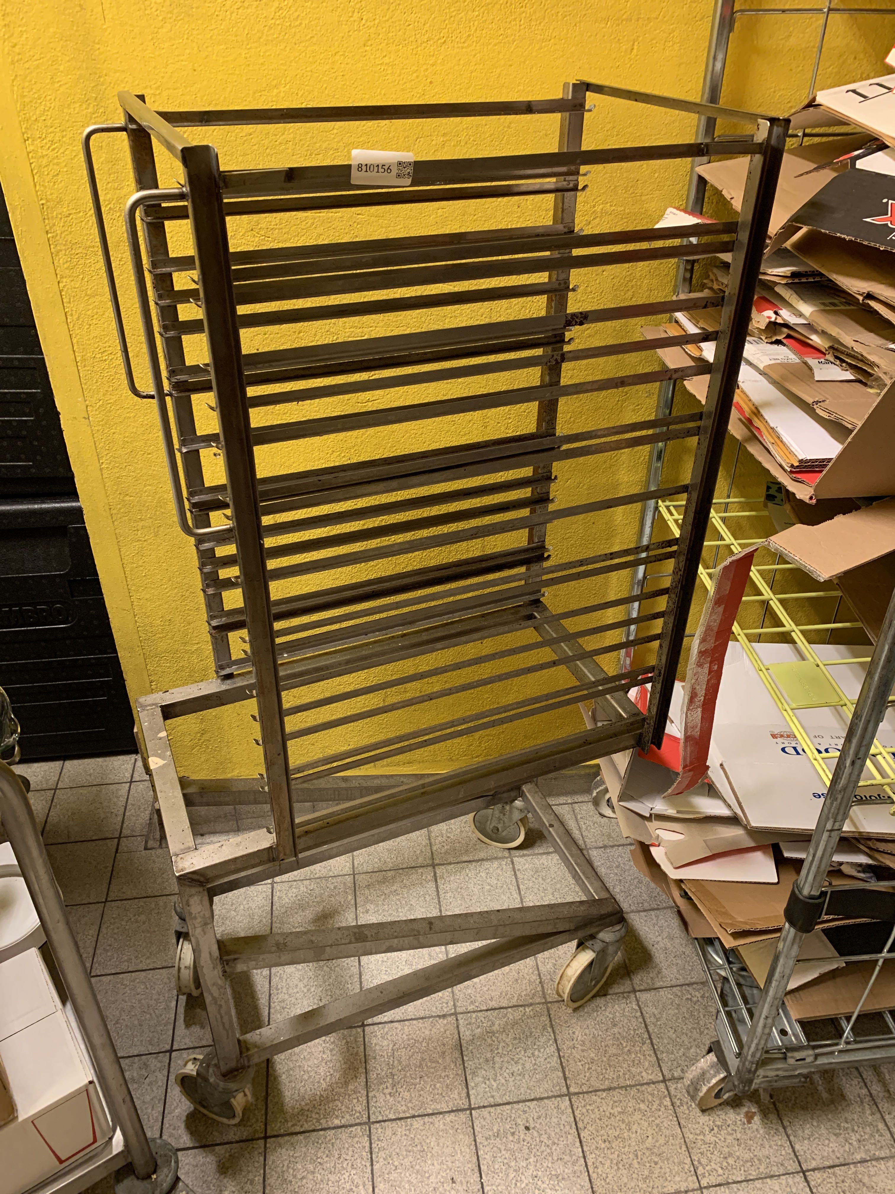 Stick cart for restaurant oven - PS Auction - We value the future ...
