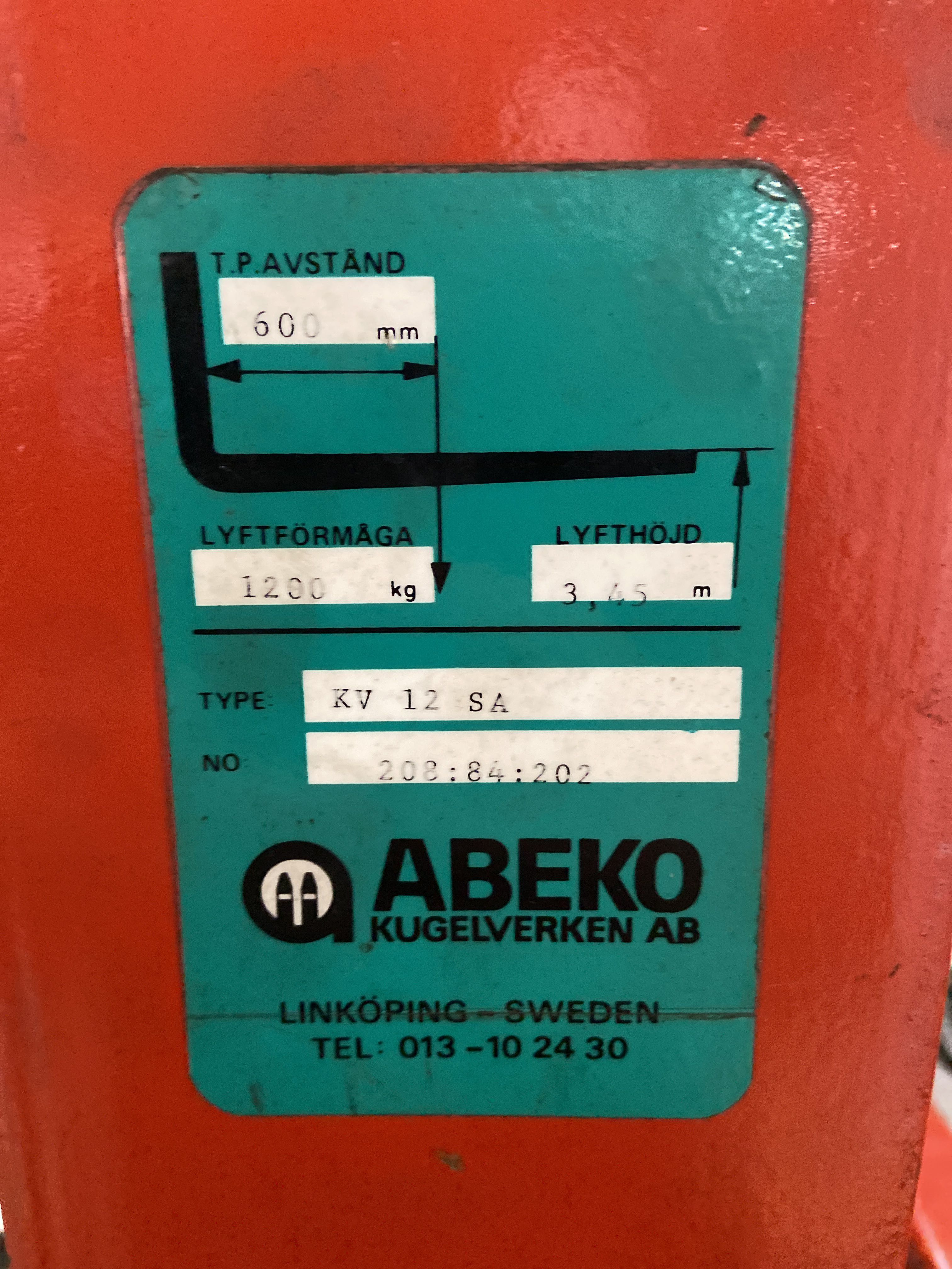 Stand stacker ABEKO with charger - PS Auction - We value the future ...