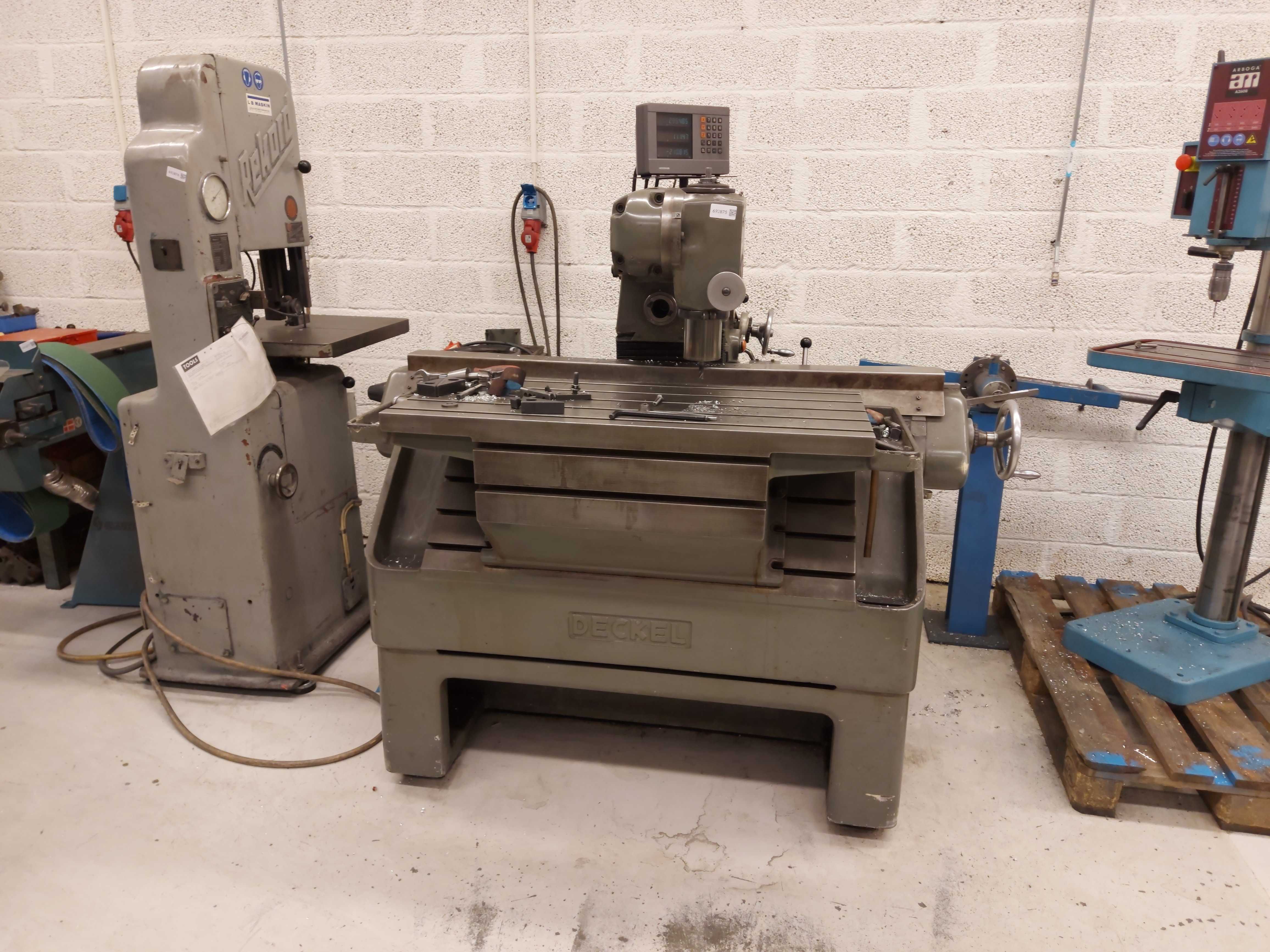 Universal milling machine Deckel FP3L - PS Auction - We value the ...