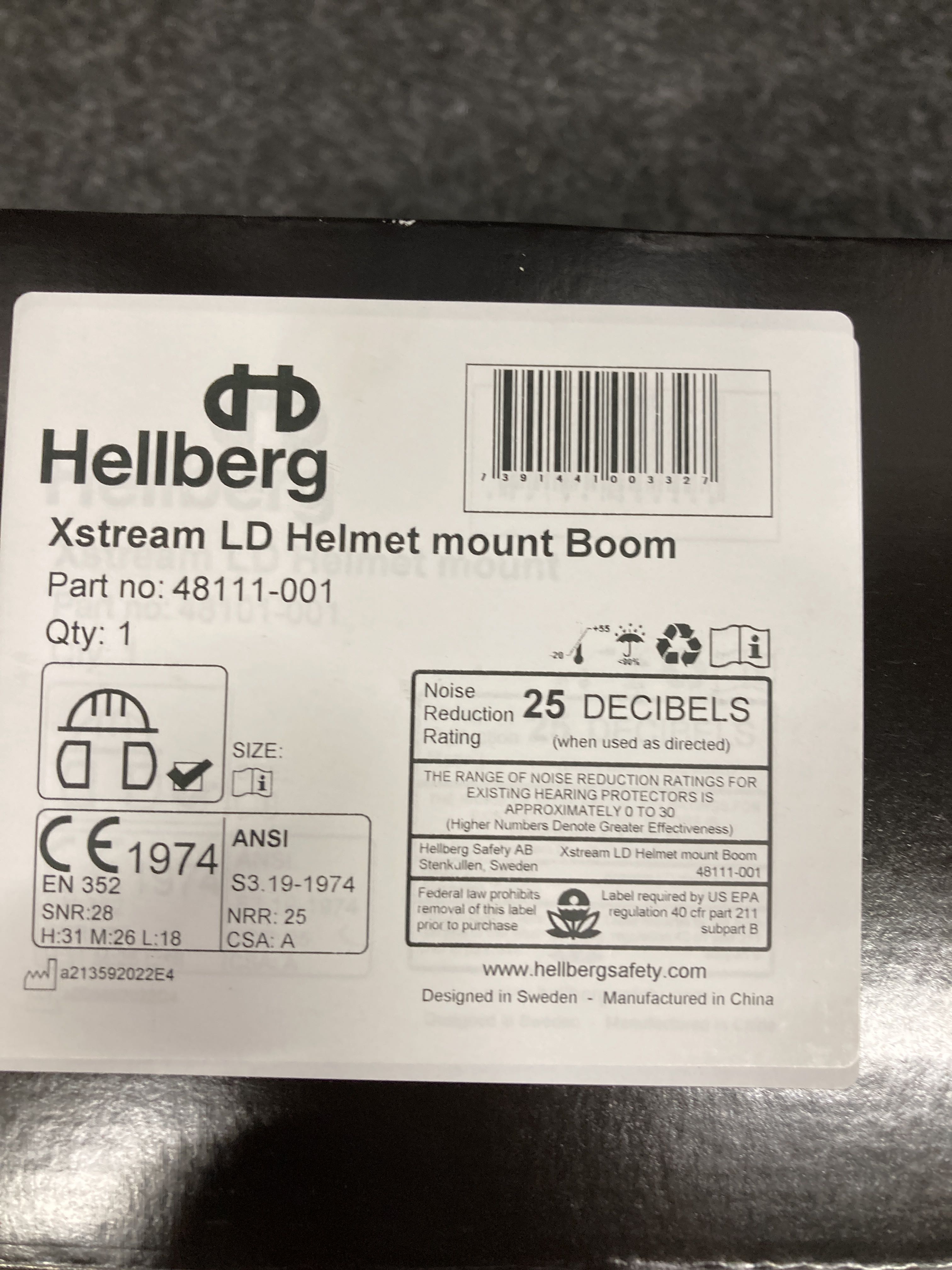 Hörselskydd Hellberg Xstream LD - Auktioner online - Nätauktioner & Konkursauktioner | PS Auction