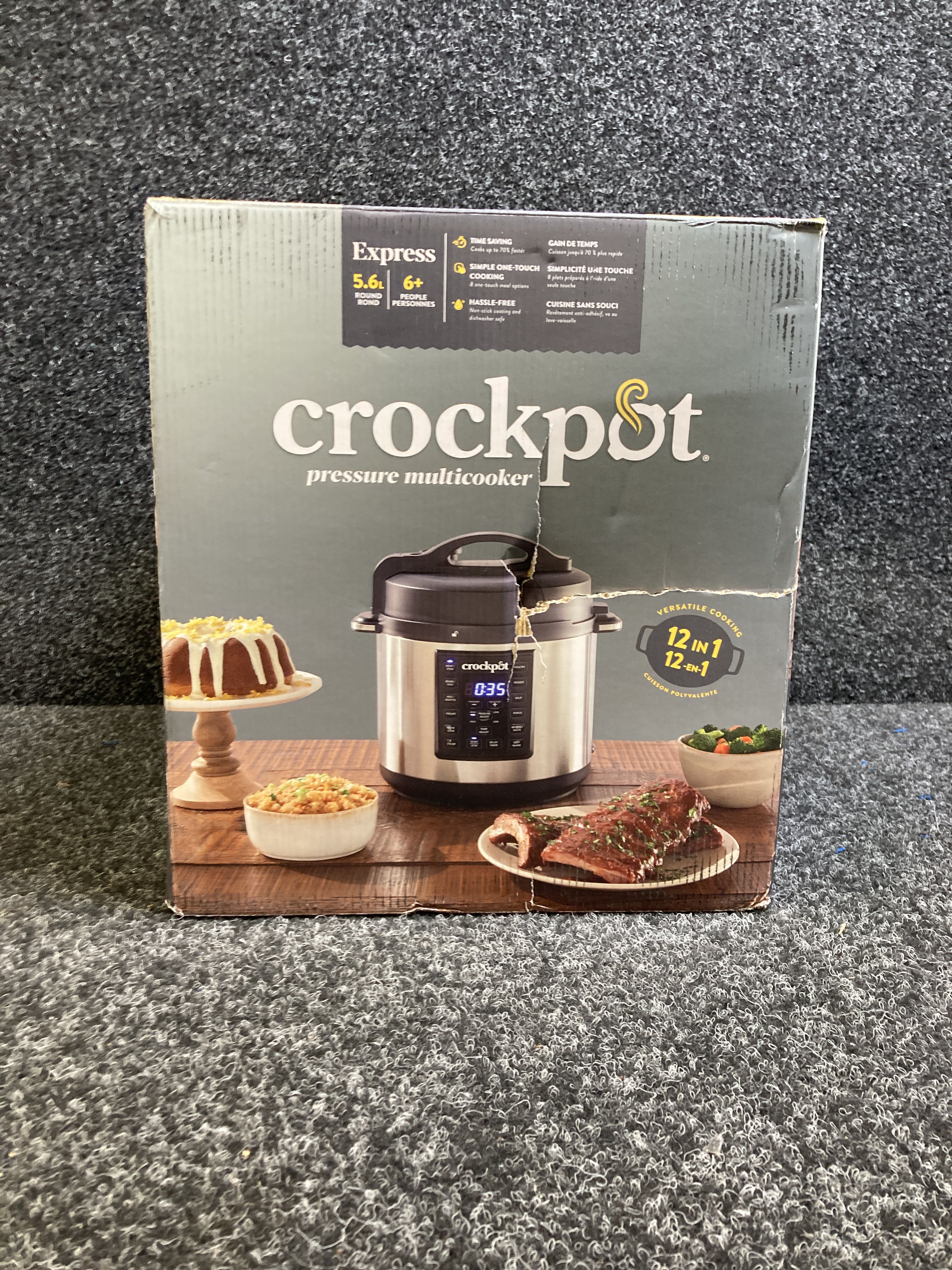Multicooker Crock-Pot 5.6L Express - PS Auction - We value the future ...