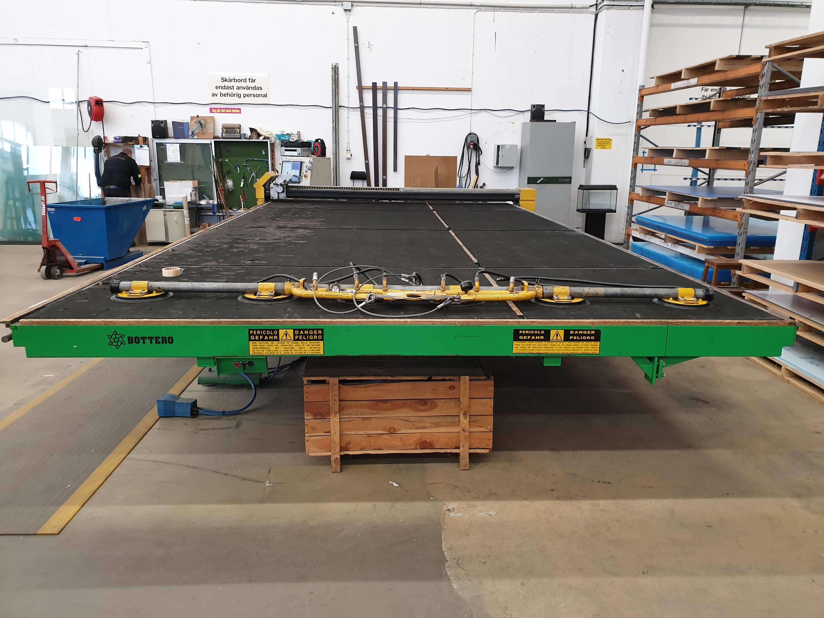 Bottero Glass Cutting Table Ps Auction We Value The Future