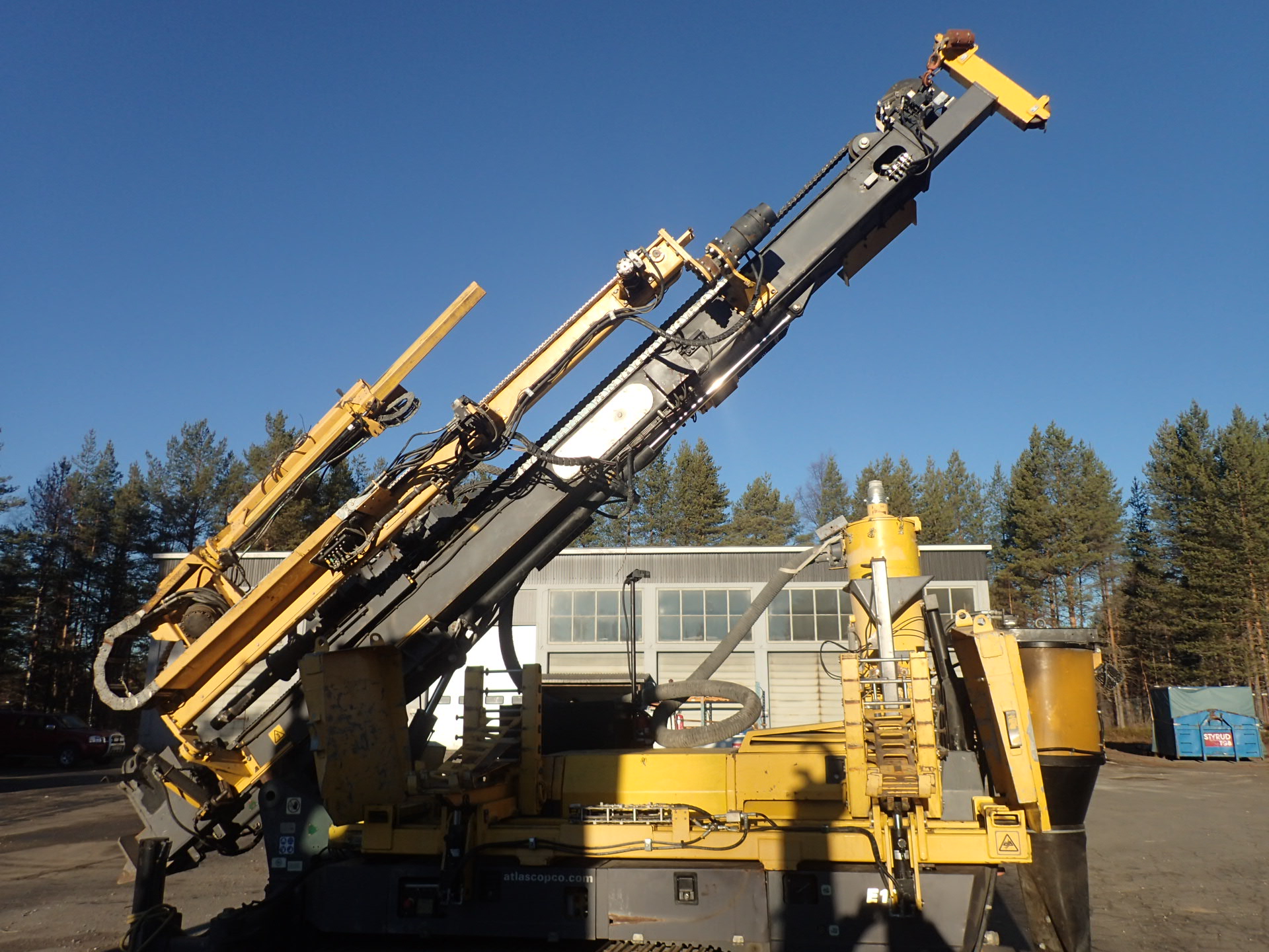 Borrigg Atlas Copco Explorac 100 Årsmod. 2012 - Auktioner online ...