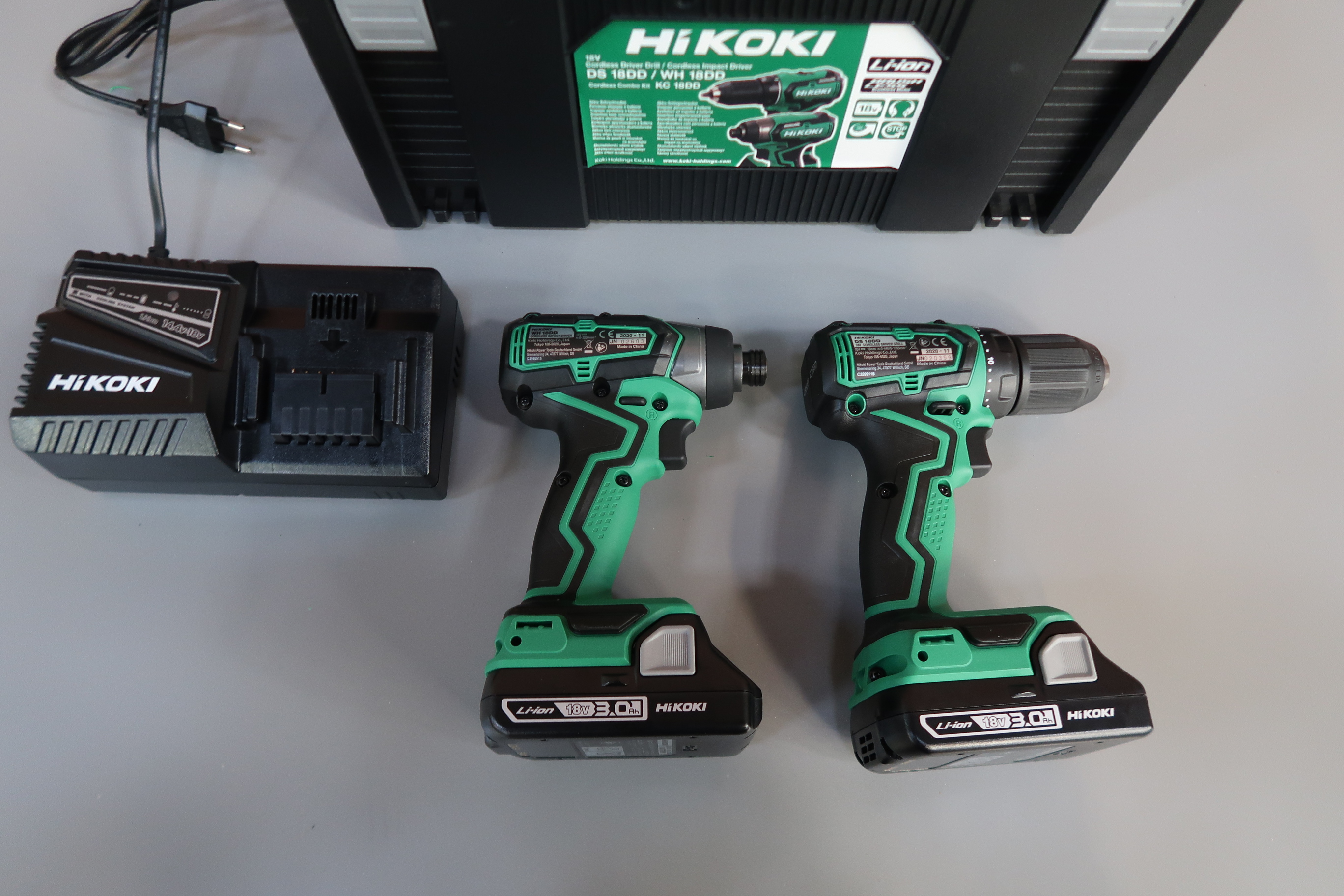 Verktygspaket Hikoki DS18DD skruvdragare + WH18DD 18V 2 x 3,0 Ah batteri och laddare - Auktioner ...