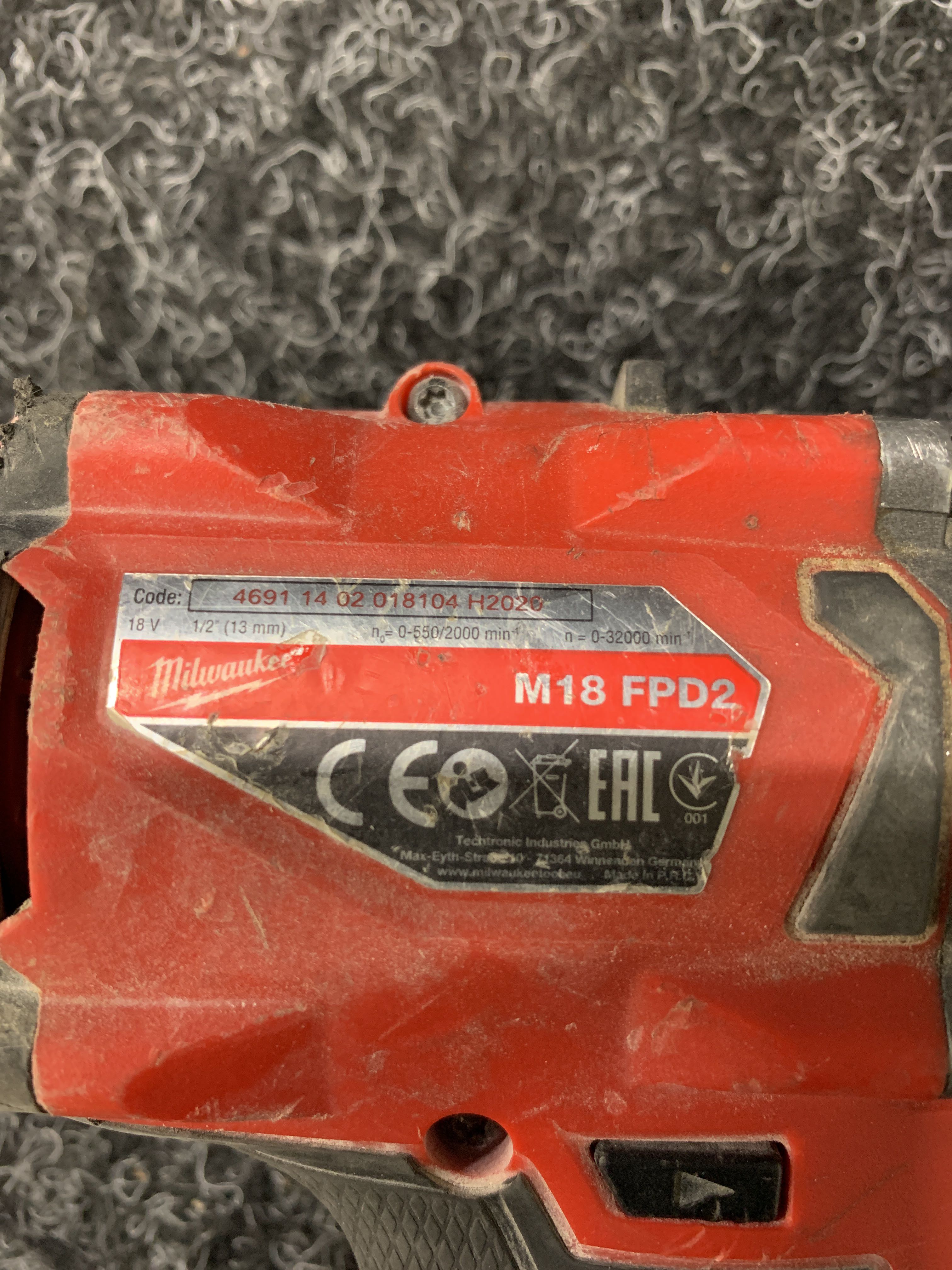 Impact drill Milwaukee M18 FPD2 - PS Auction - We value the future ...
