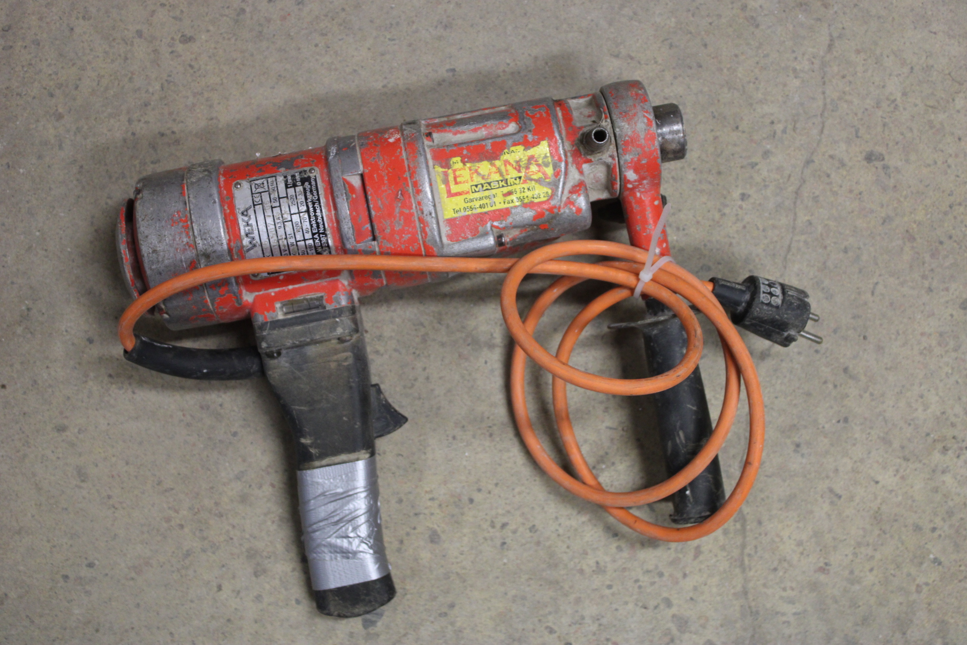 Core drill Weka DK16 - PS Auction - We value the future - Largest in net auctions