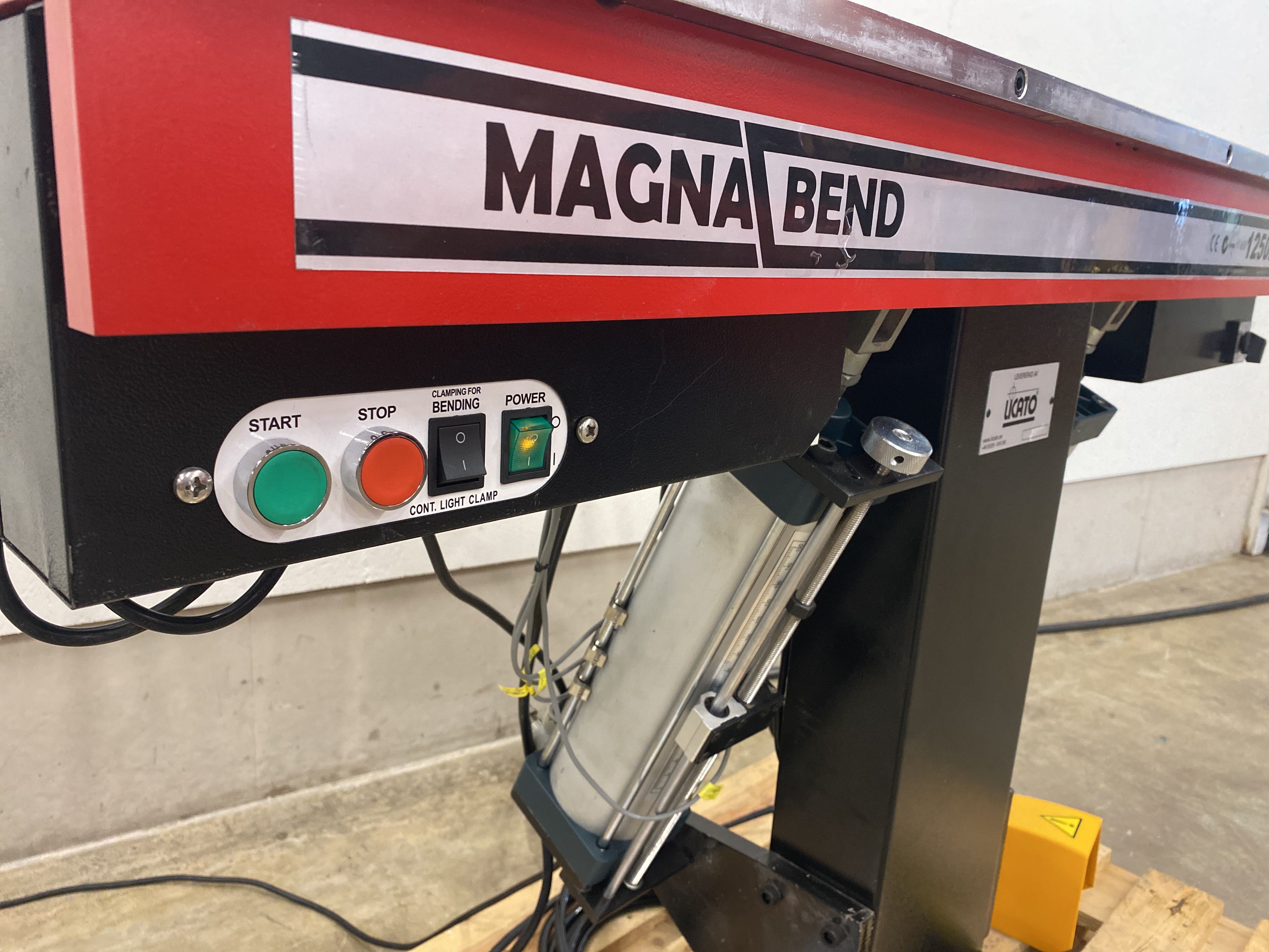 Kantvik Magnabend 1250EP (Pneumatisk bockning) - Auktioner online ...