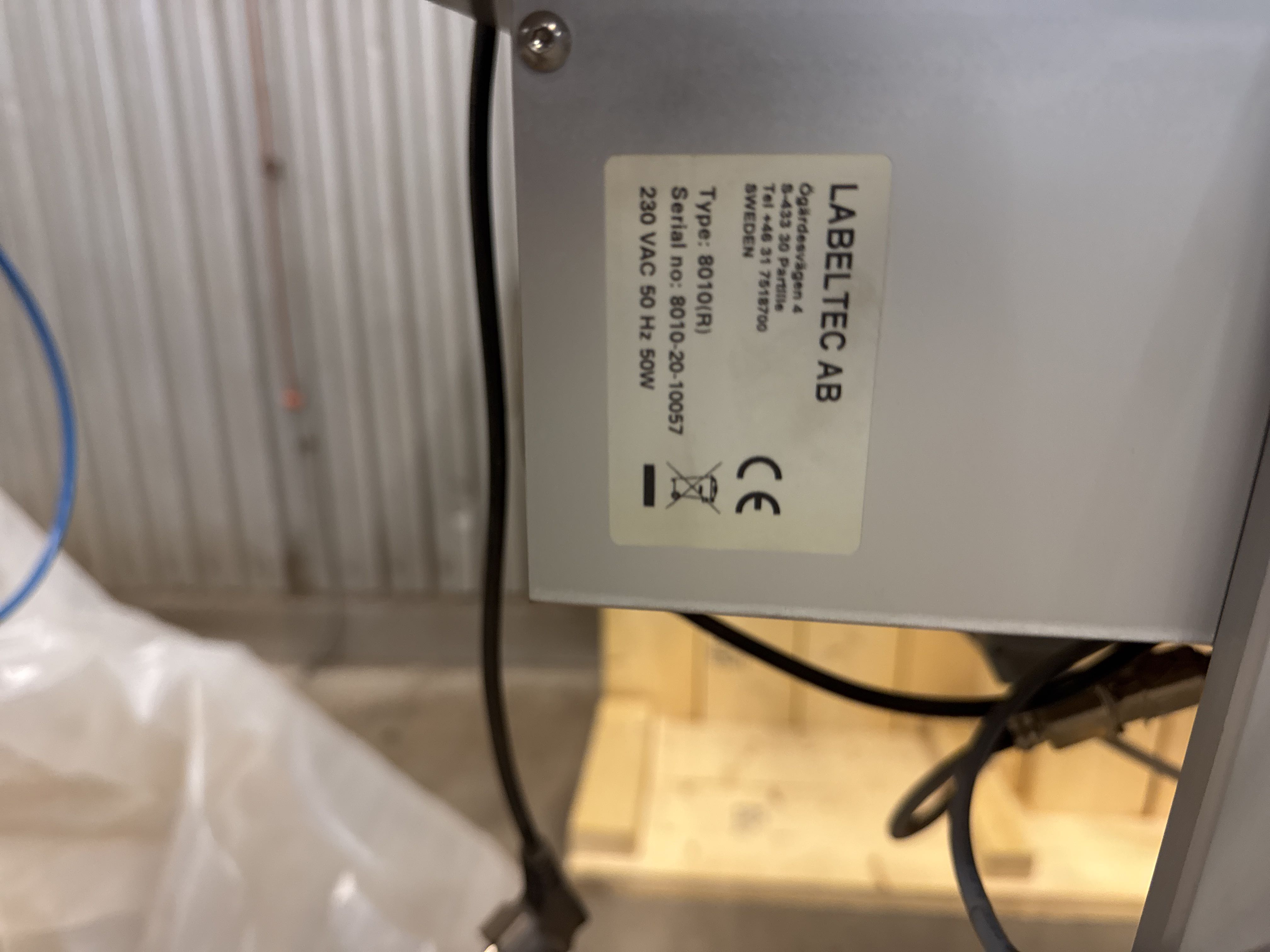 Etiketteringsmaskin Lab3Ace Labeltec - Auktioner online - Nätauktioner & Konkursauktioner | PS ...