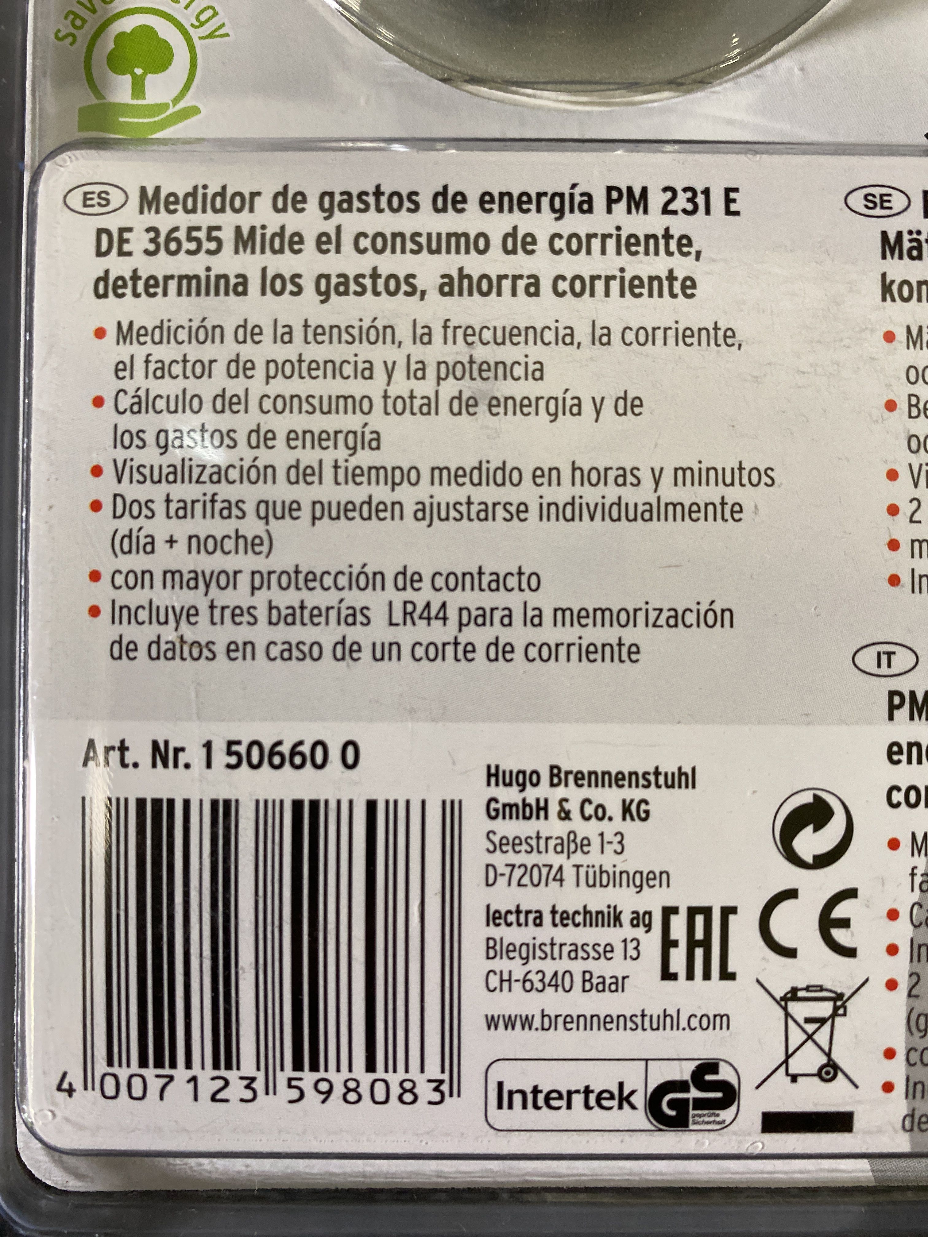 3 Energy meters/electricity meters Primera-Line - PS Auction - We value ...