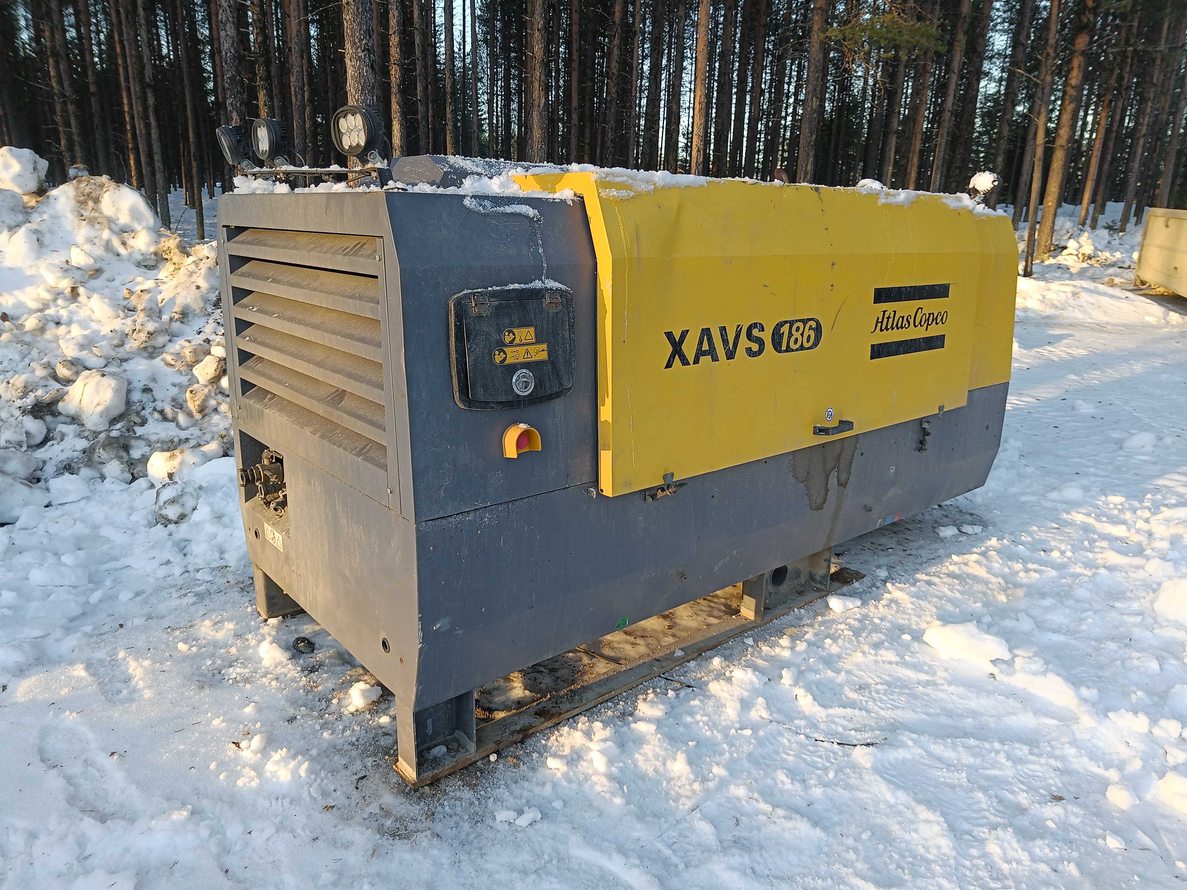 Compressor Atlas Copco XAVS 186 - PS Auction - We value the future ...