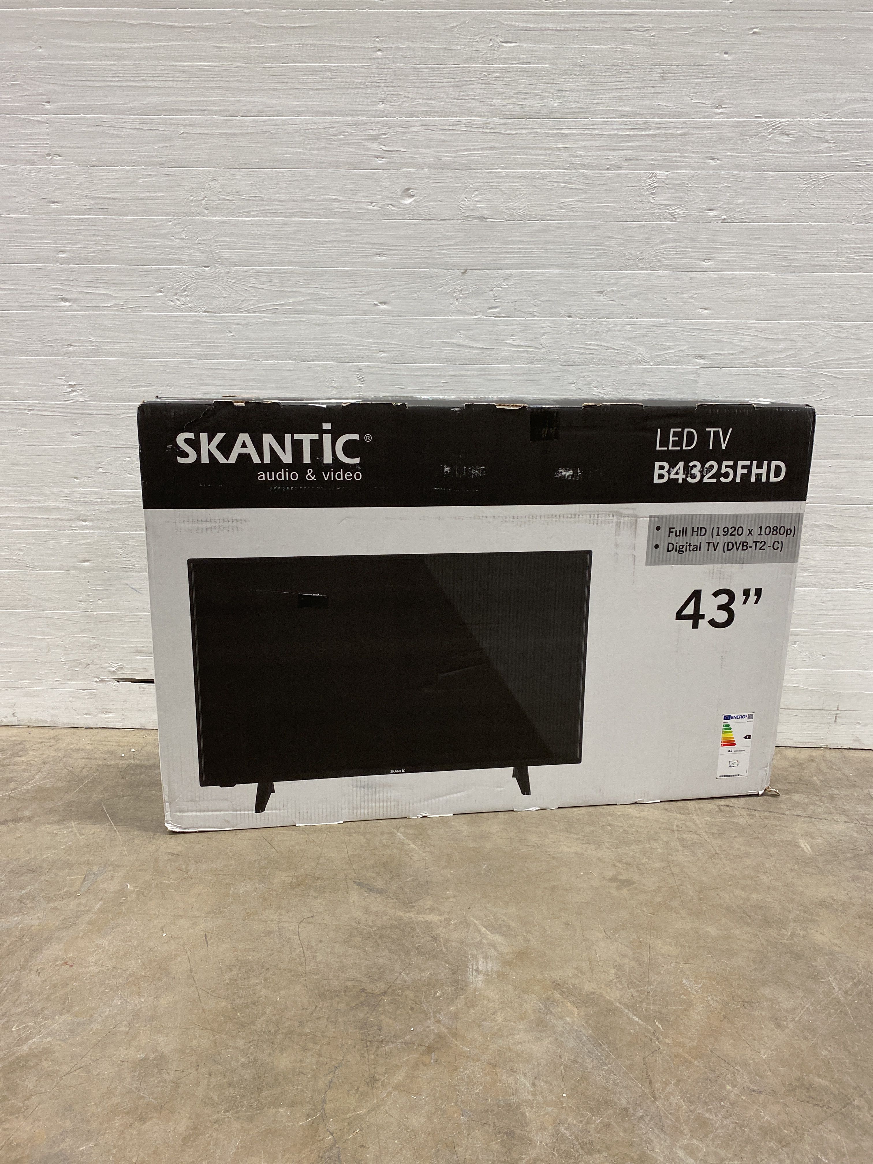 43 "Full HD TV Skantic B4325FHD - PS Auction - We value the future ...