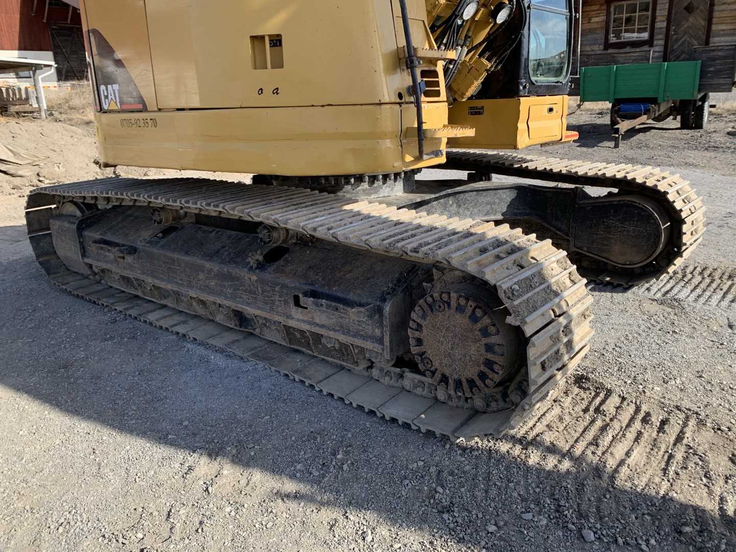 Track excavator CAT 321C LCR, with 3 buckets and Rototilt - PS Auction ...