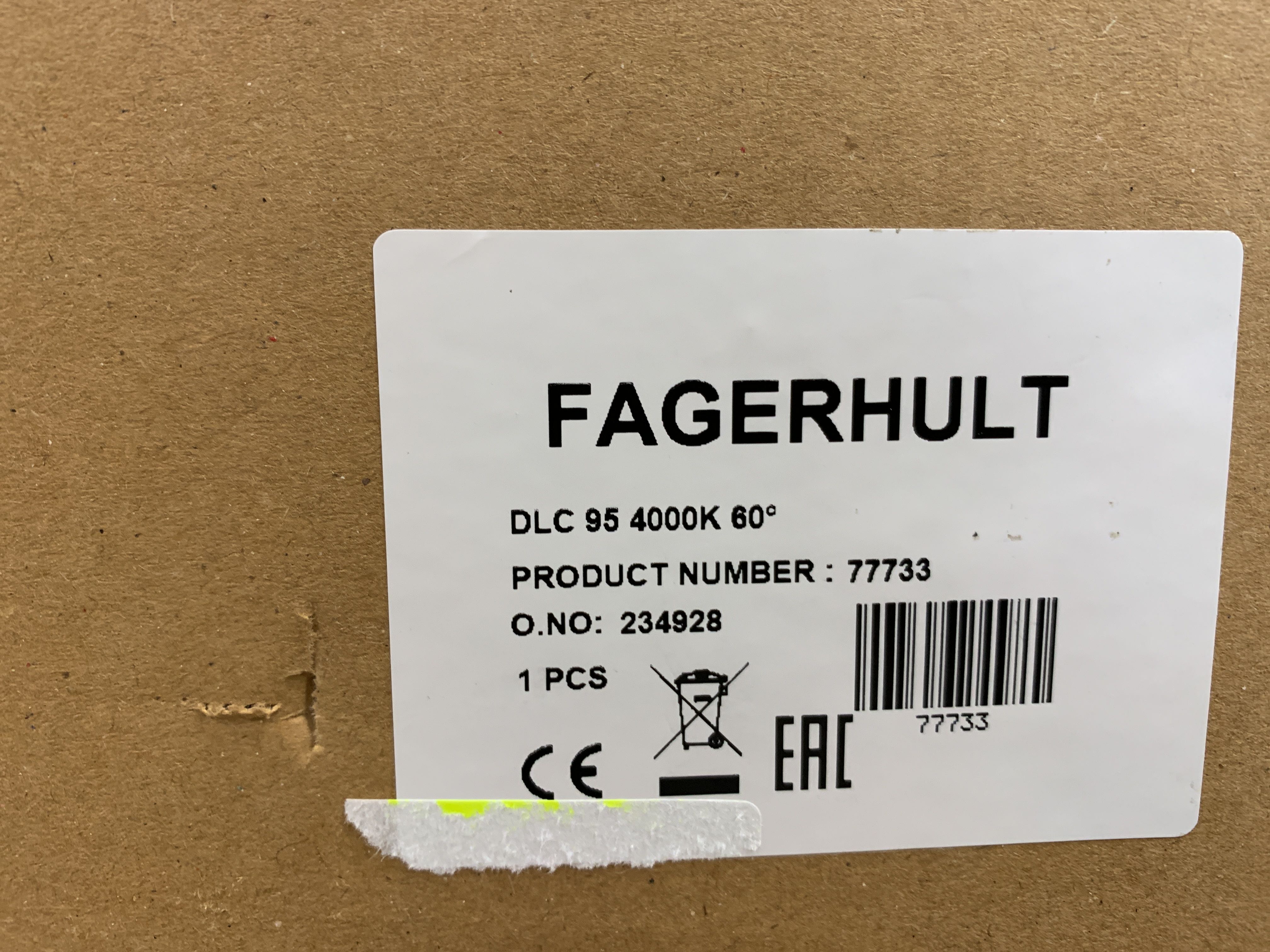Parti med LED spotlights Fagerhult DLC - Auktioner online ...