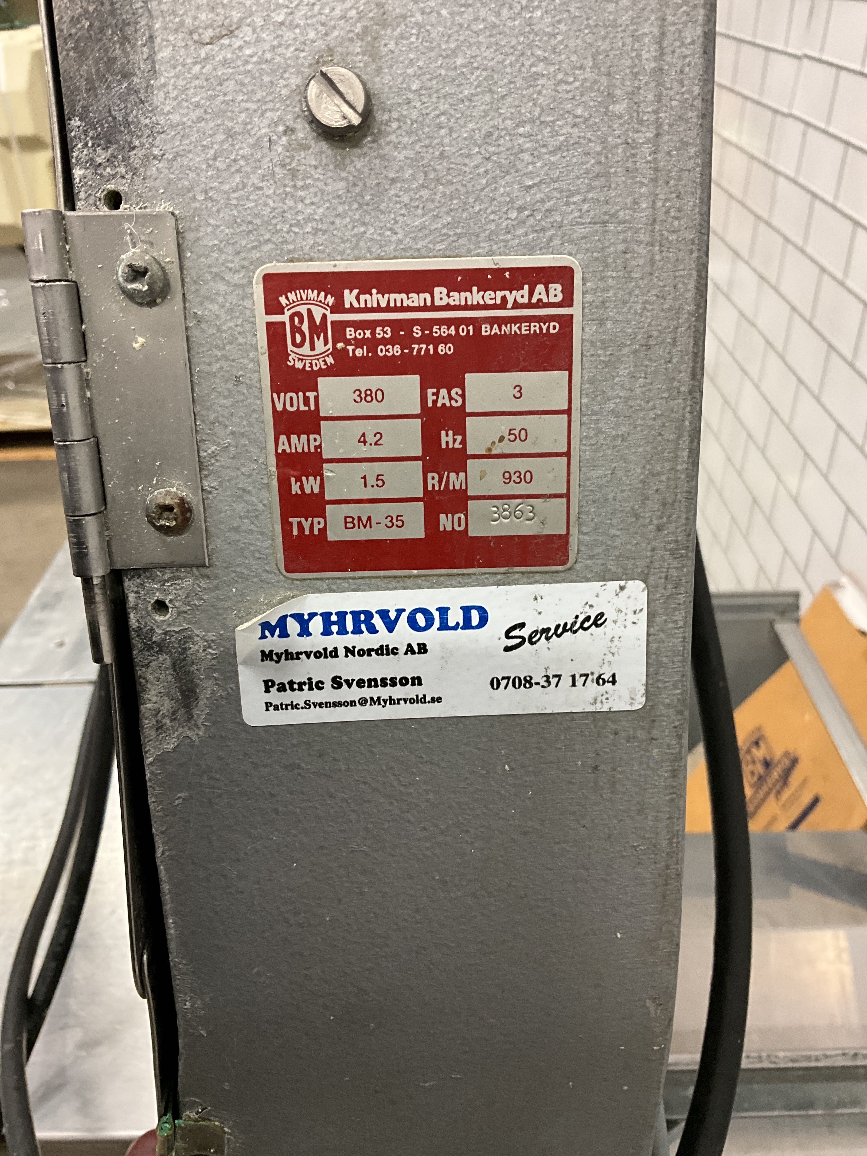 Bandsåg Bankeryd BM-35 - Auktioner online - Nätauktioner ...