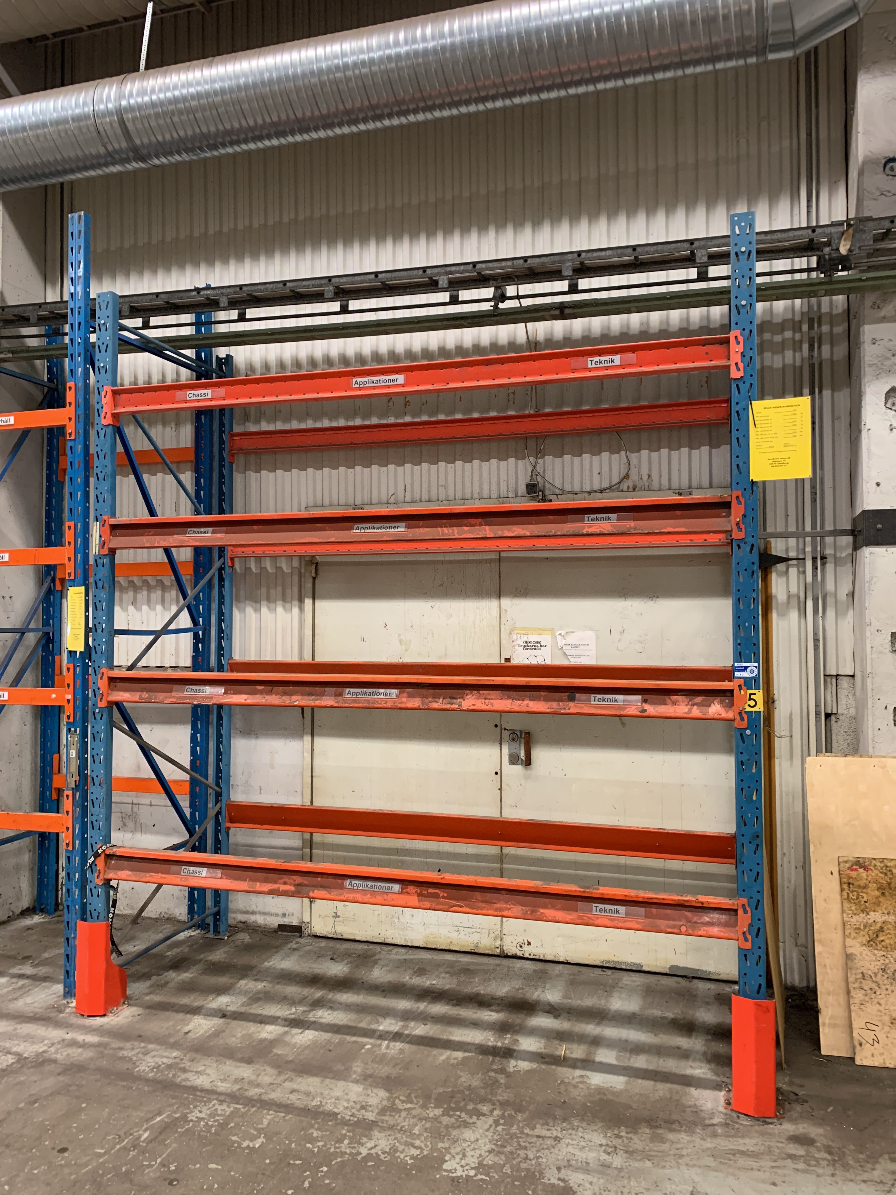 Pallet rack for dismantling 5 sections EAB - PS Auction - We value the ...