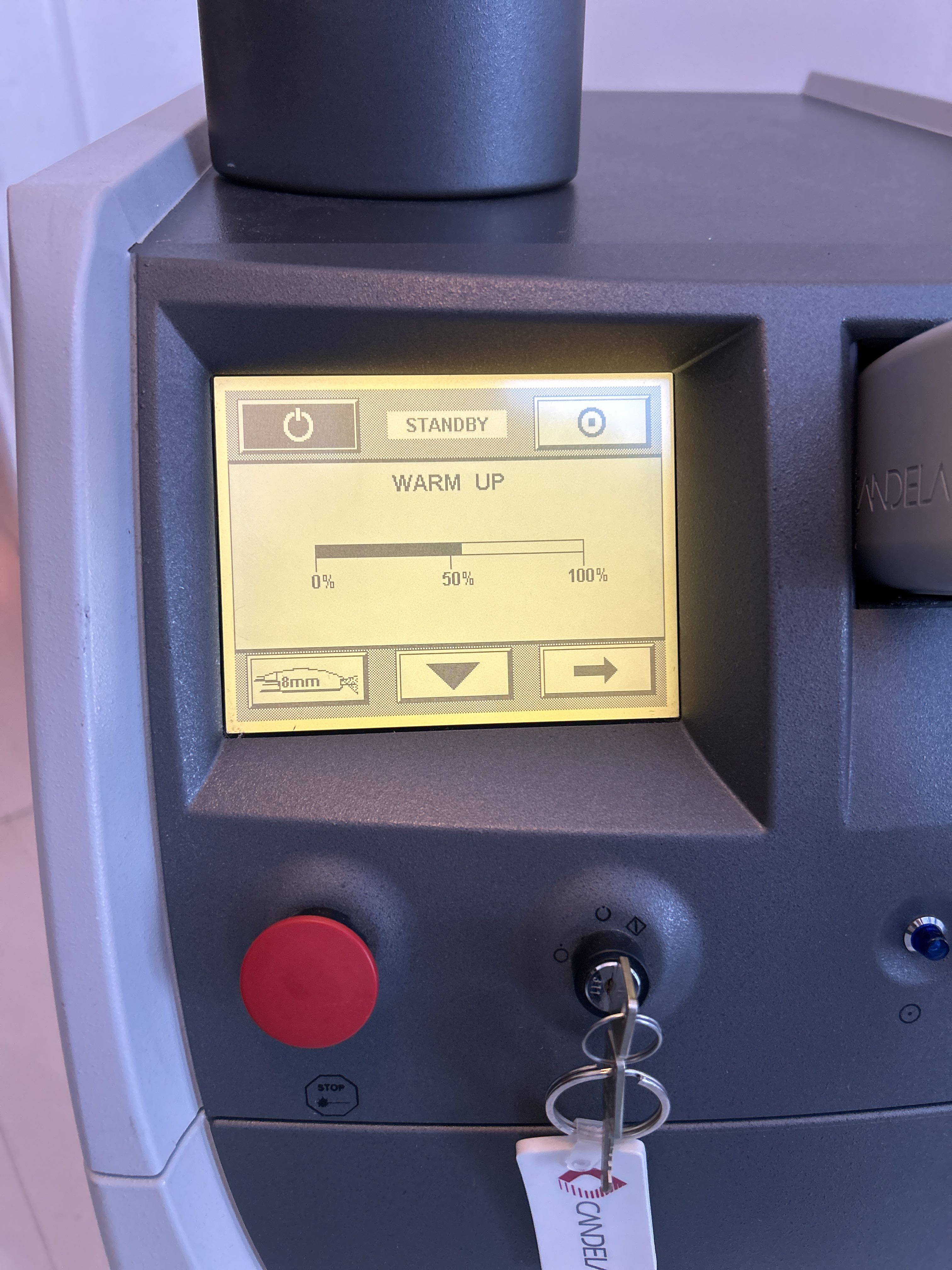 Laser machine skin/hair/vein/vessels 1.5-18mm - Candela GentleYAG -2006 ...
