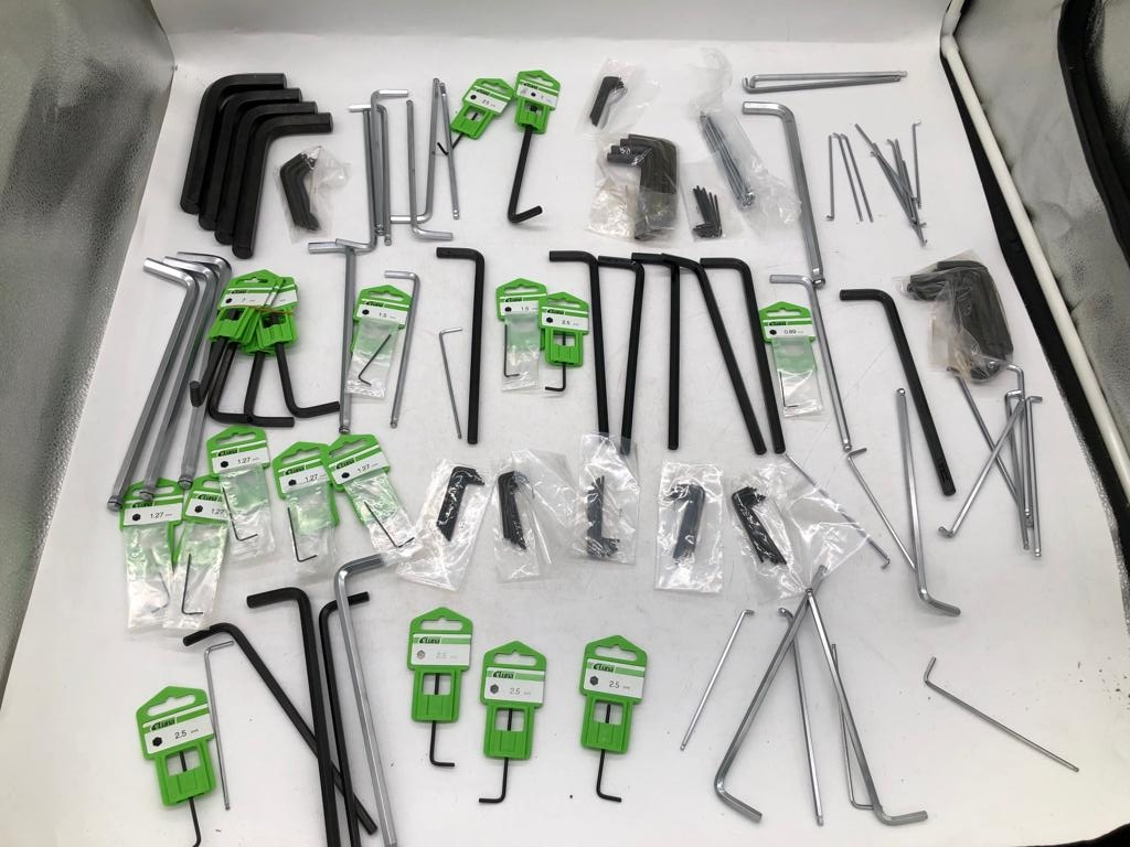 Sortiment med Luna sexkantsnycklar - Frakt ingår (845) - Auktioner ...