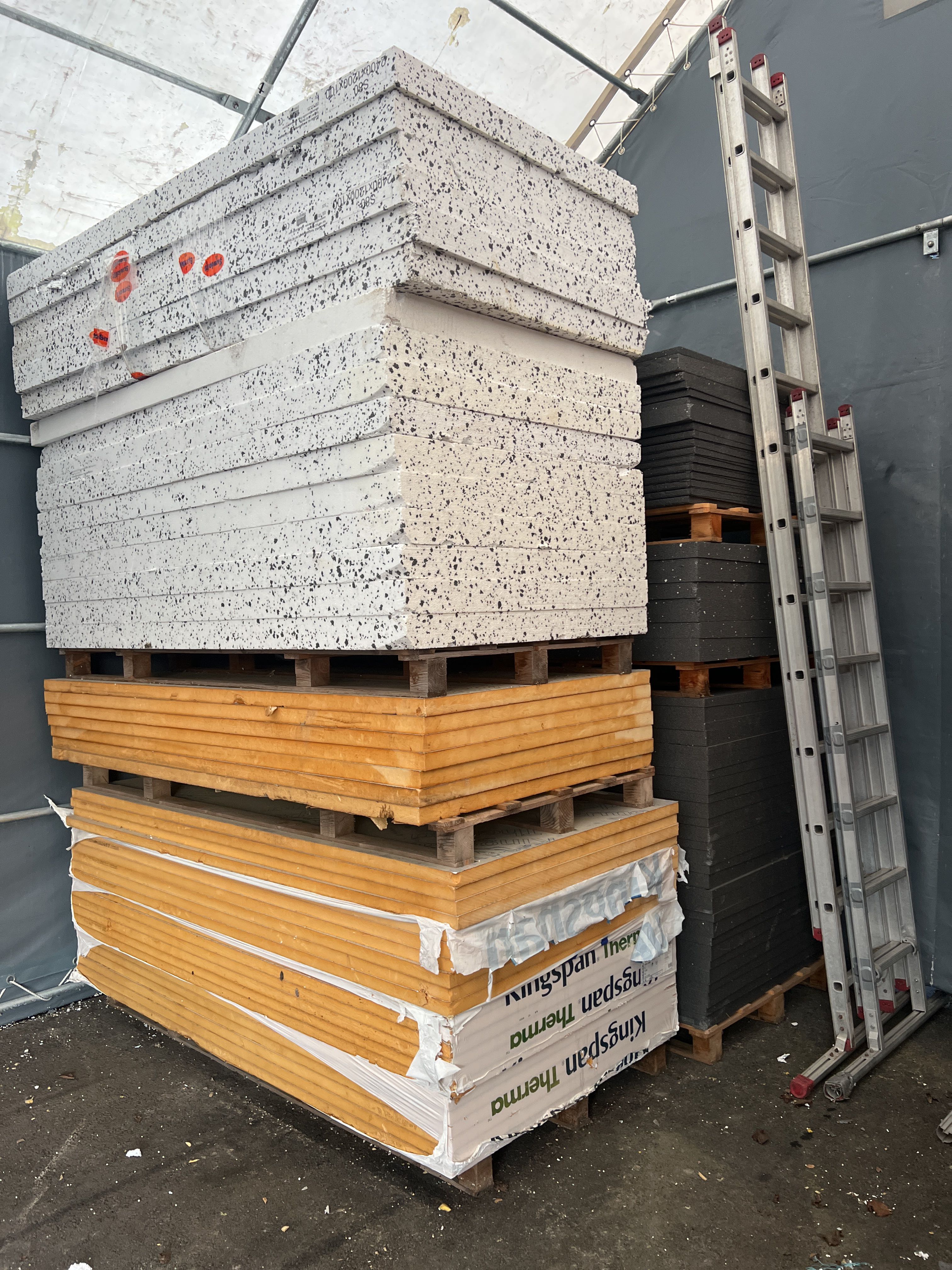Diverse takisolering, isolering och byggmaterial - Auktioner online ...