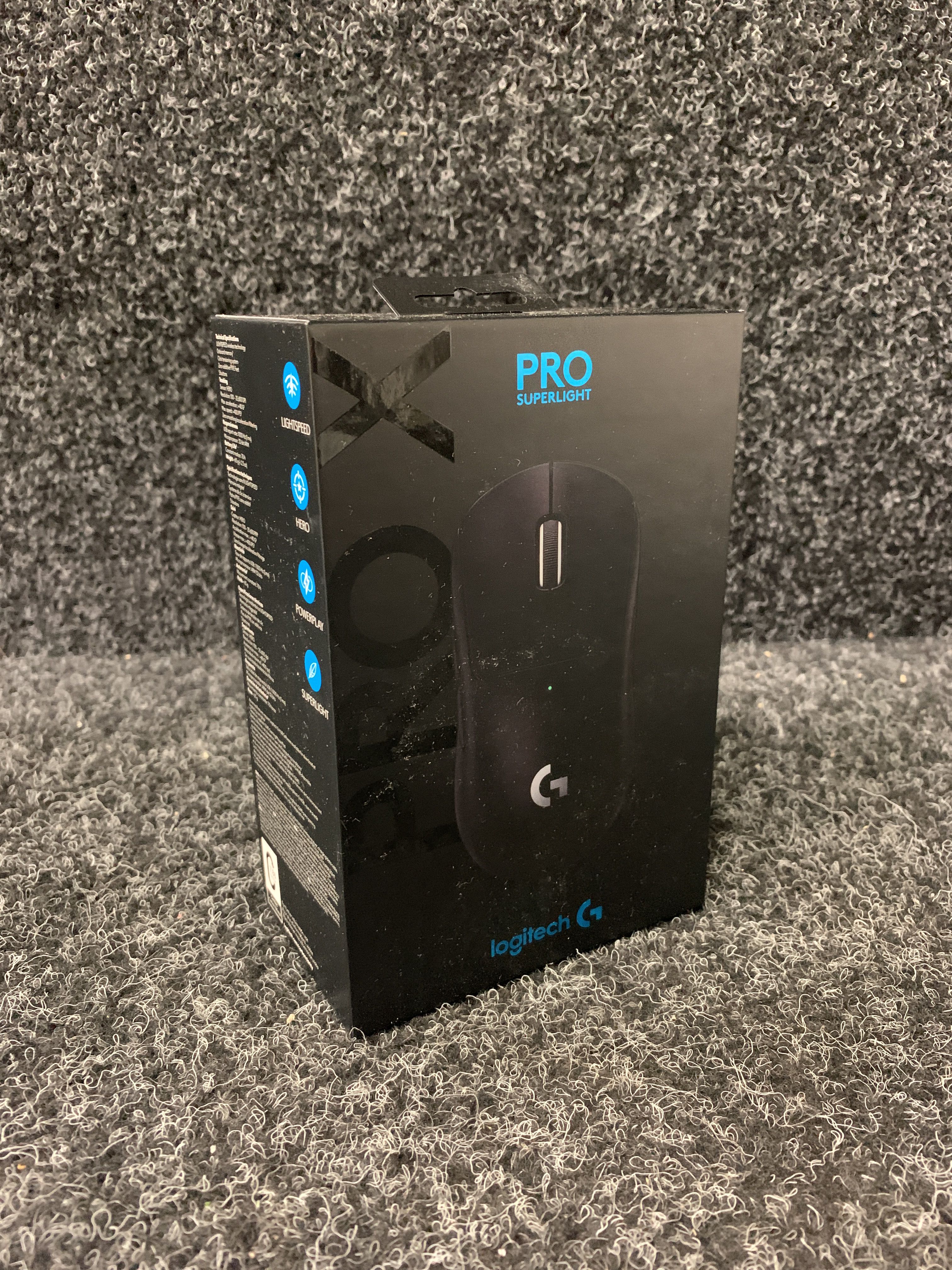 Trådlös Gamingmus Logitech PRO X SUPERLIGHT (svart) - Auktioner online ...