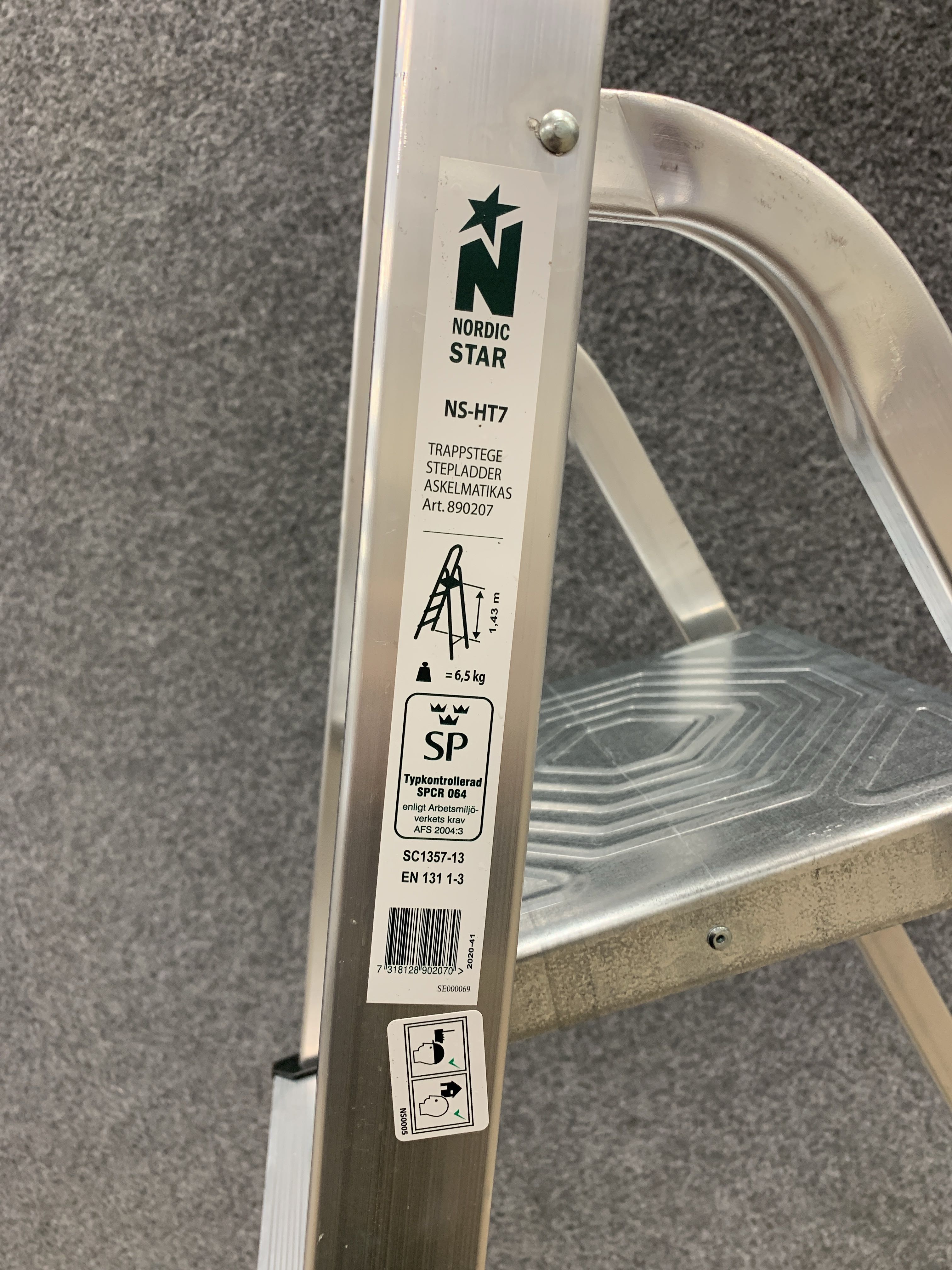 Trappstege Nordic Star NS-HT7 7-steg - Auktioner online - Nätauktioner ...