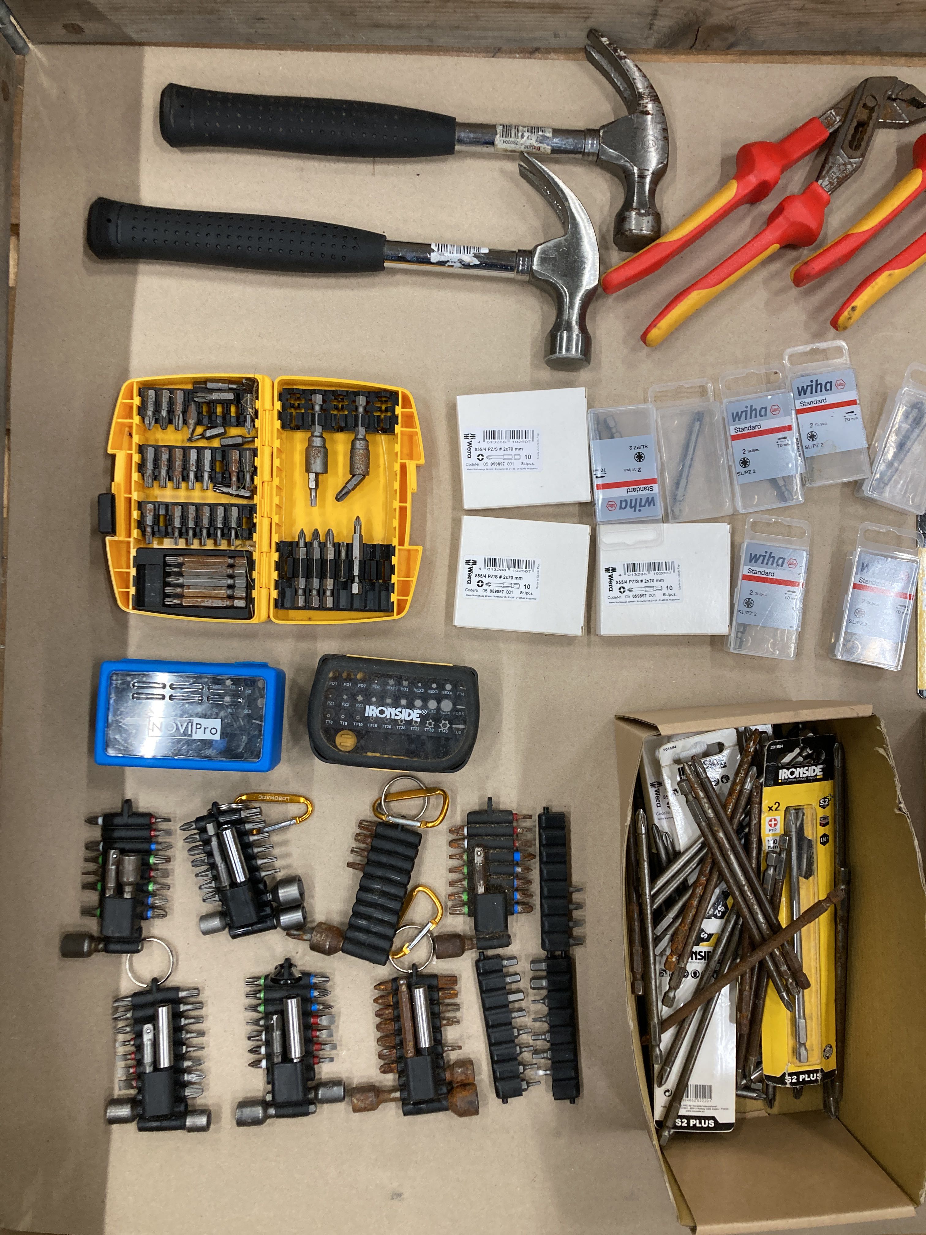 Assortment box, hand tools and bits - PS Auction - We value the future ...