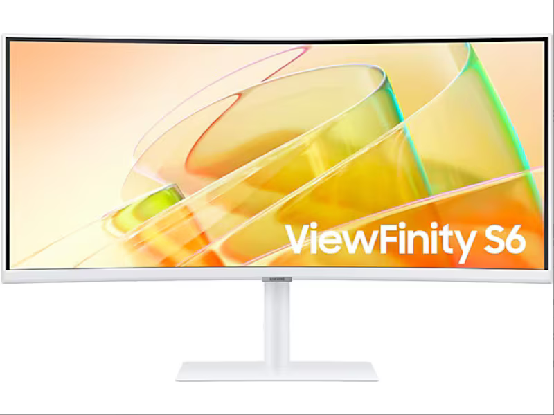 Skärm Samsung 34" Curved S34C650 (vit) - Auktioner online ...