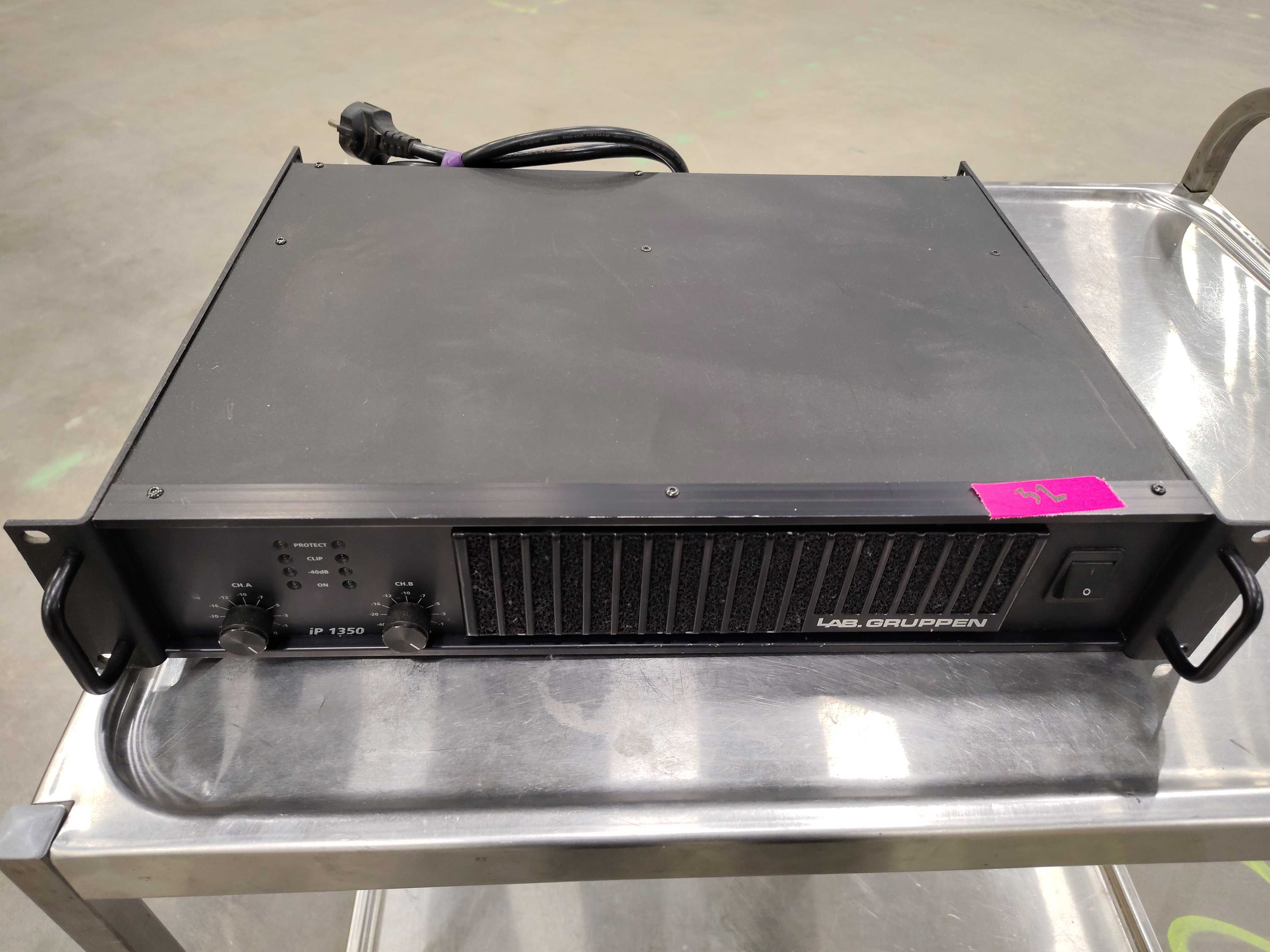 Power amplifier LAB Gruppen iP 1350 - PS Auction - We value the future ...