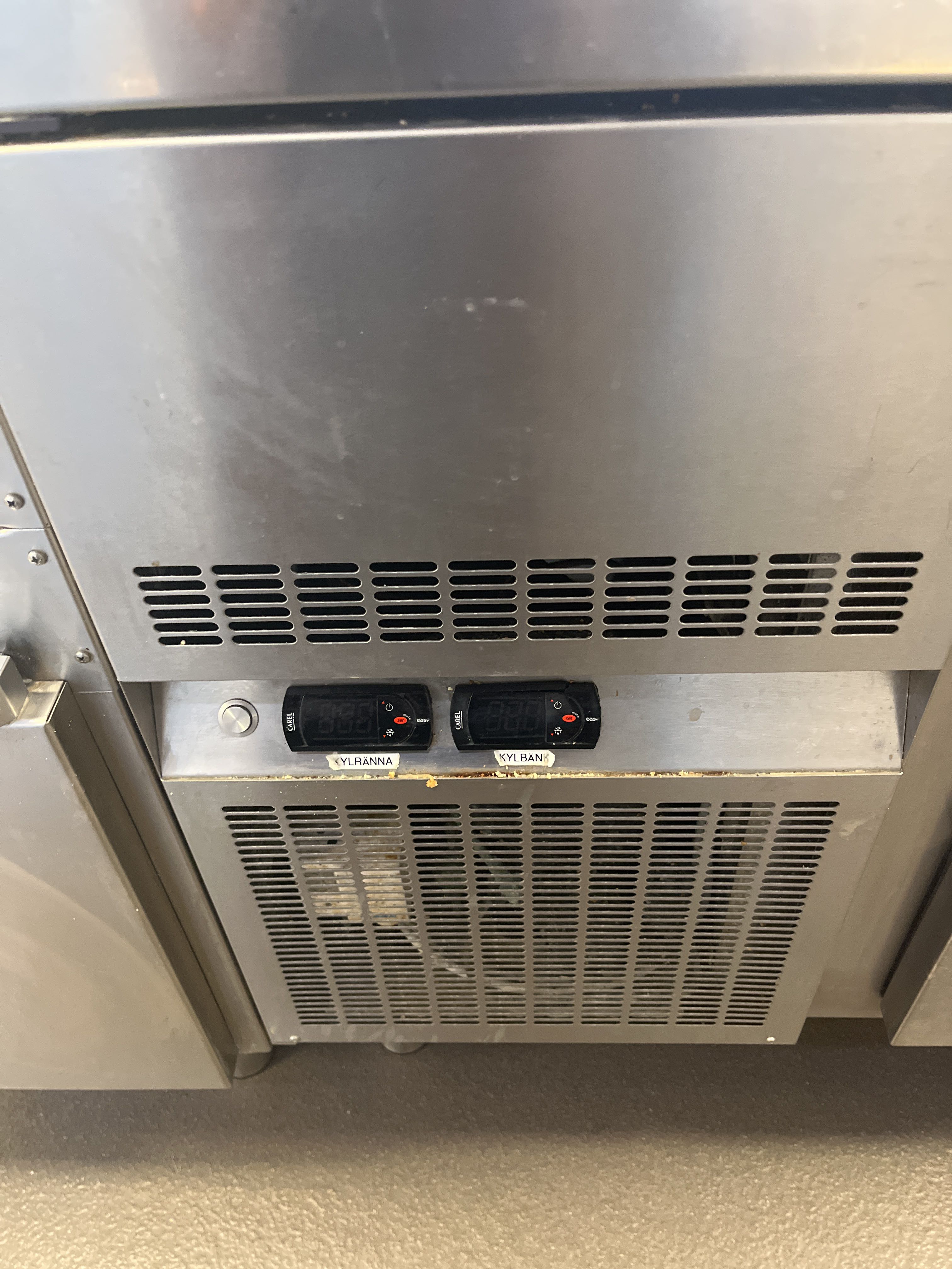 Cooling bench with chute, 170 cm and heating trolley with water bath ...