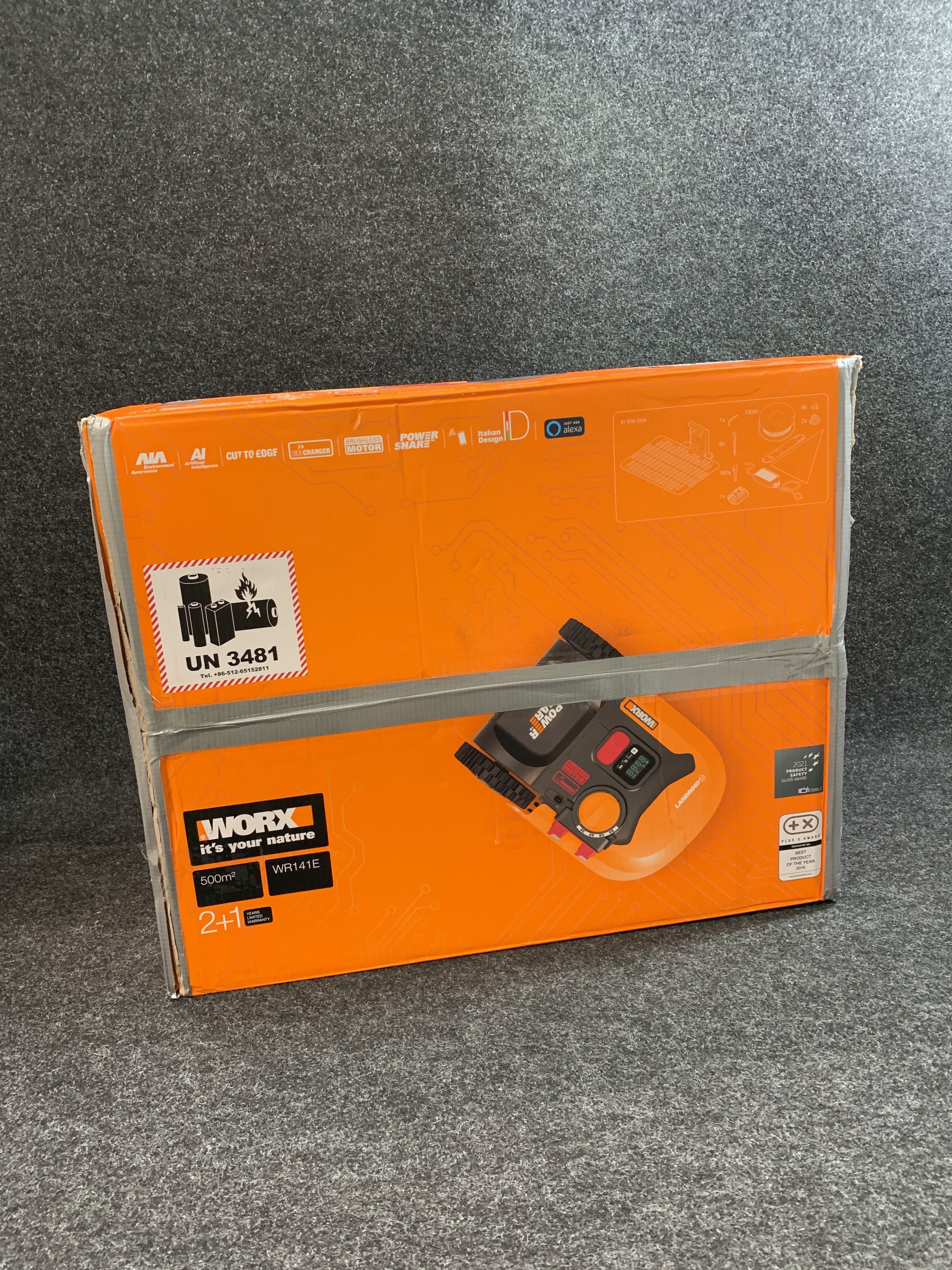 Robotgräsklippare WORX Landroid M500 WR141E - Auktioner online ...