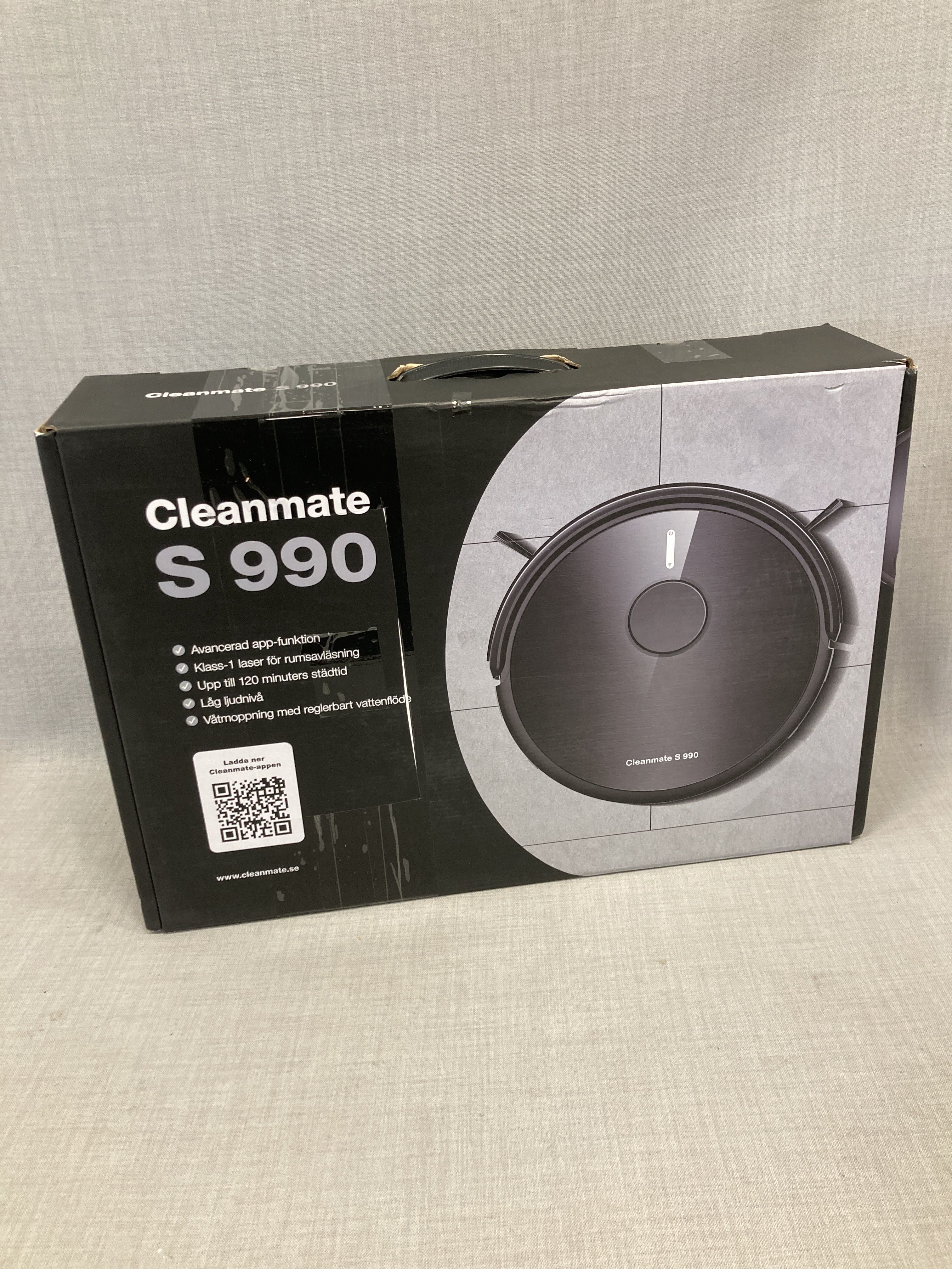 Robotdammsugare Cleanmate S990 - Auktioner online - Nätauktioner ...