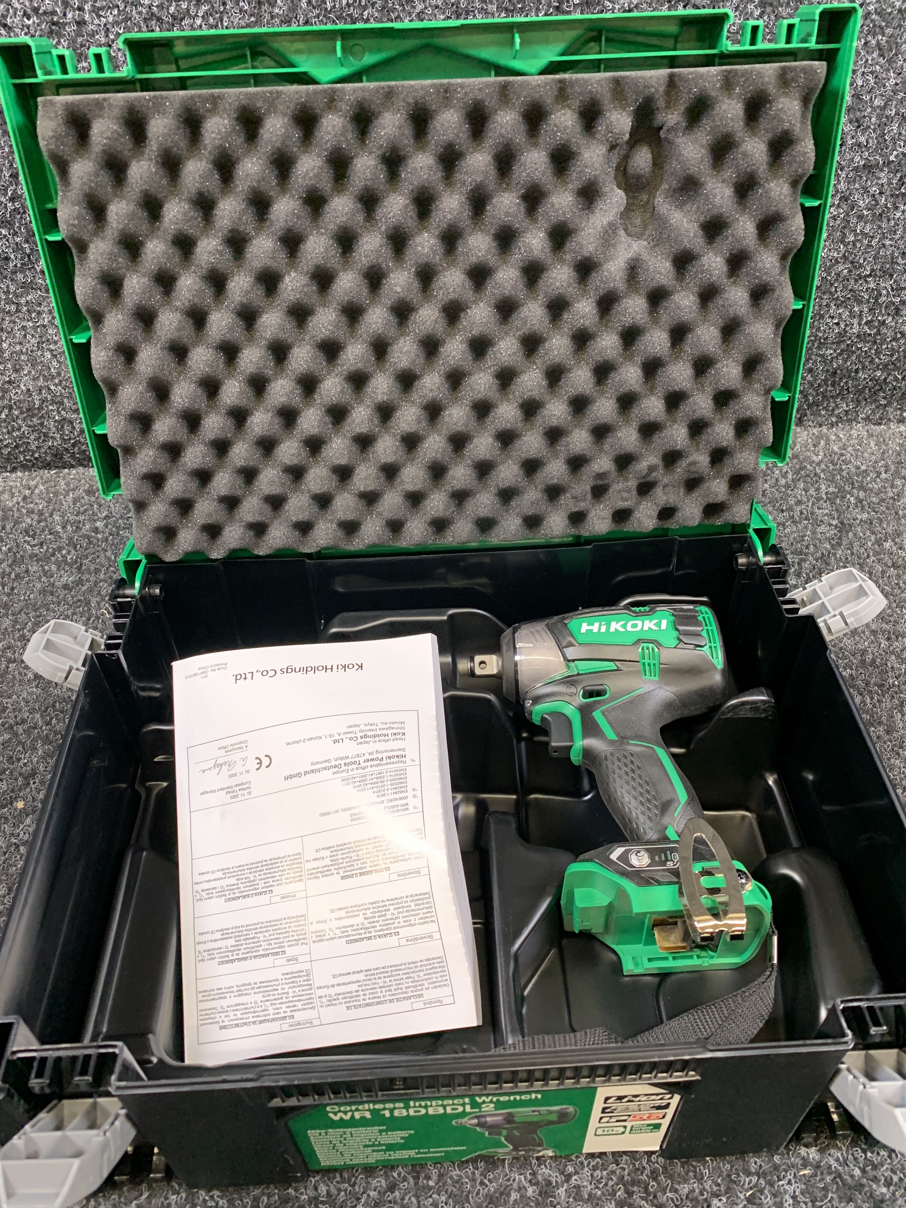 Mutterdragare HiKOKI WR18DBDL2 - Auktioner online - Nätauktioner ...