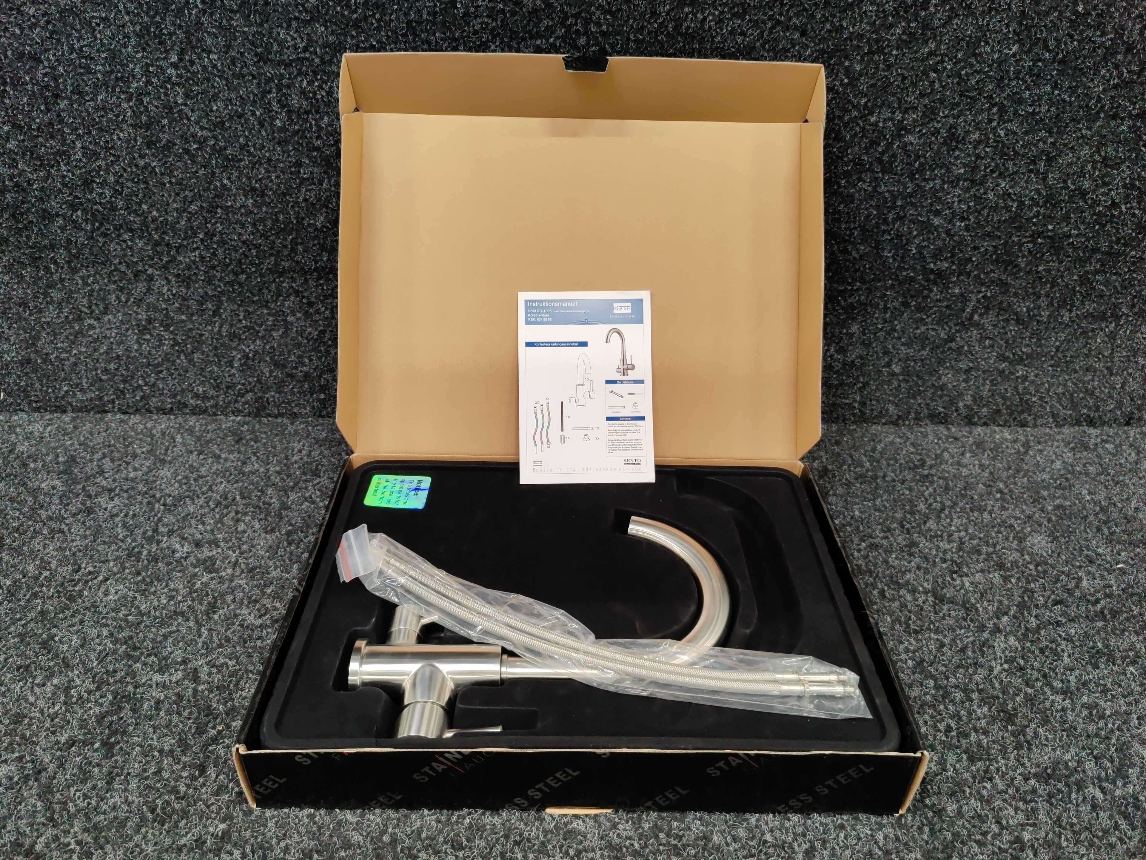 Köksblandare Strand Stainless Solid SO-1005 - Auktioner online - Nätauktioner & Konkursauktioner ...