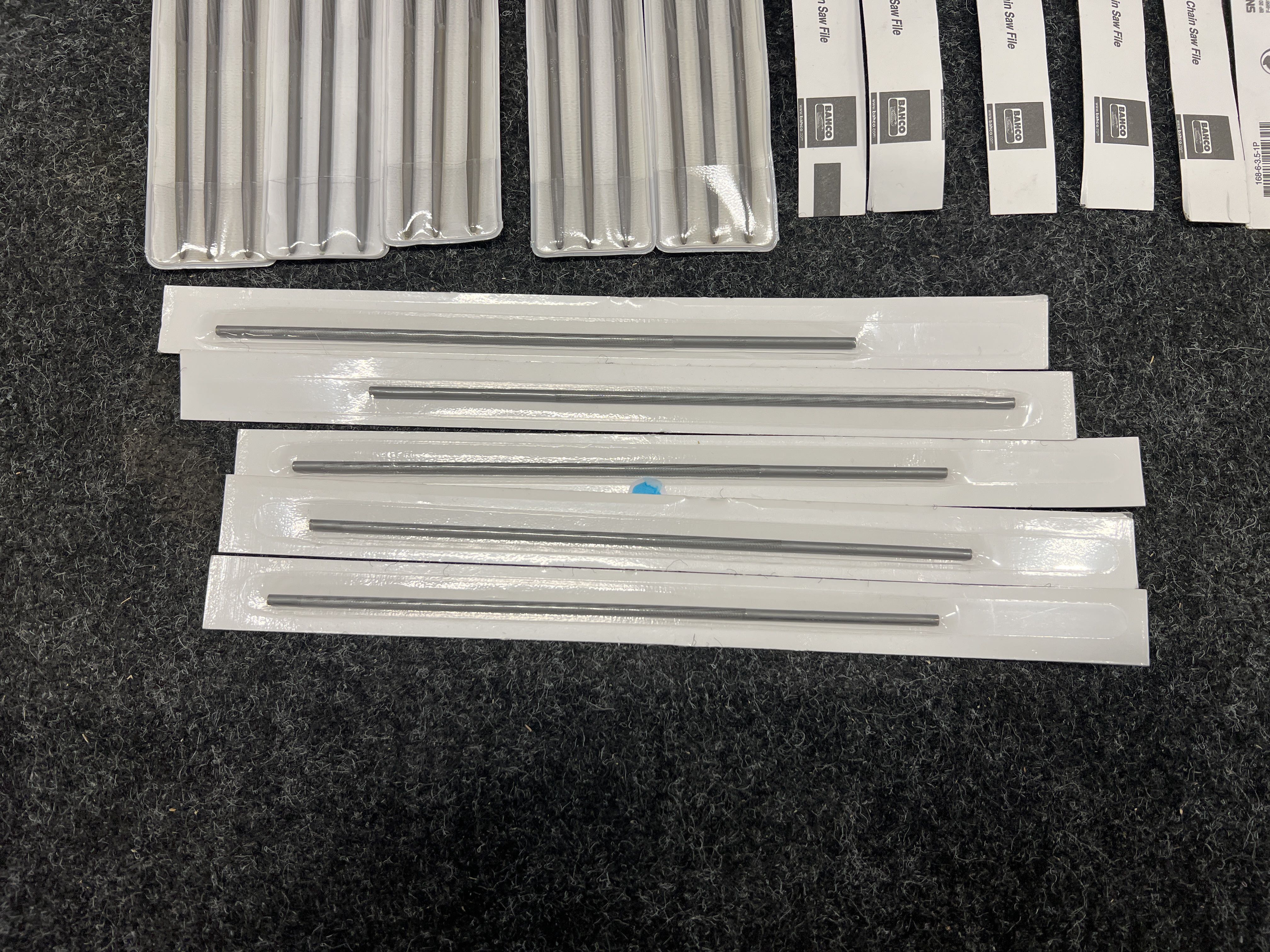 16 st förpackningar rundfil till kedjesåg, Oregon & Bacho - Auktioner ...