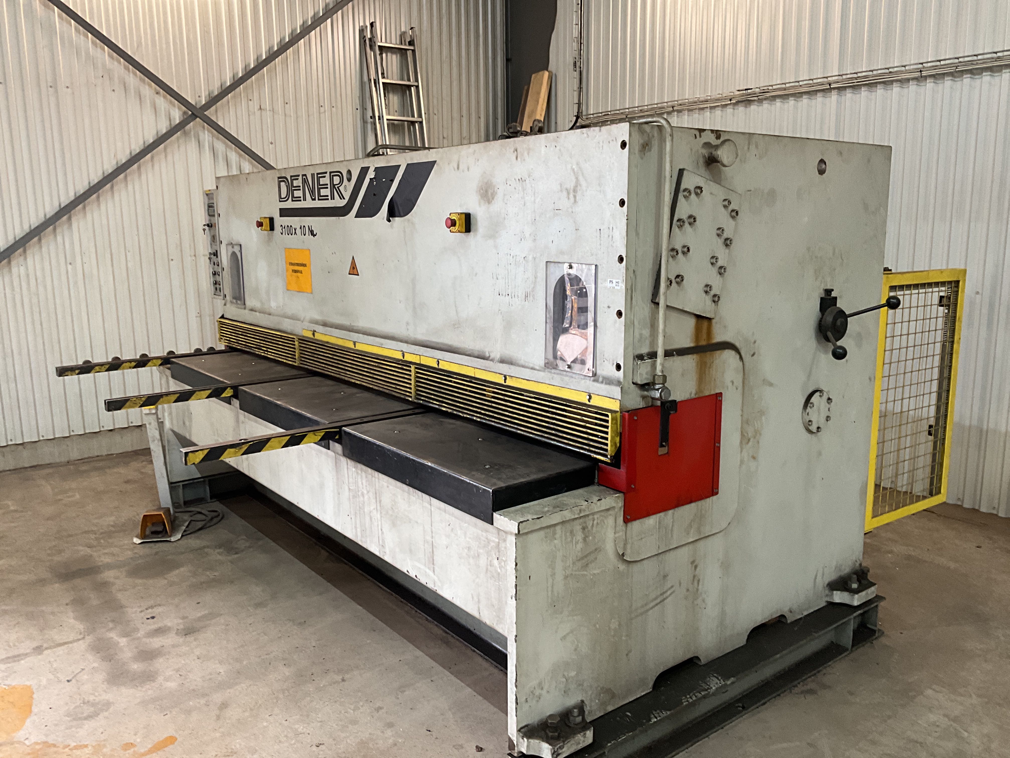 Sheet metal shears DENER DMMH-NC/31-10 - PS Auction - We value the ...