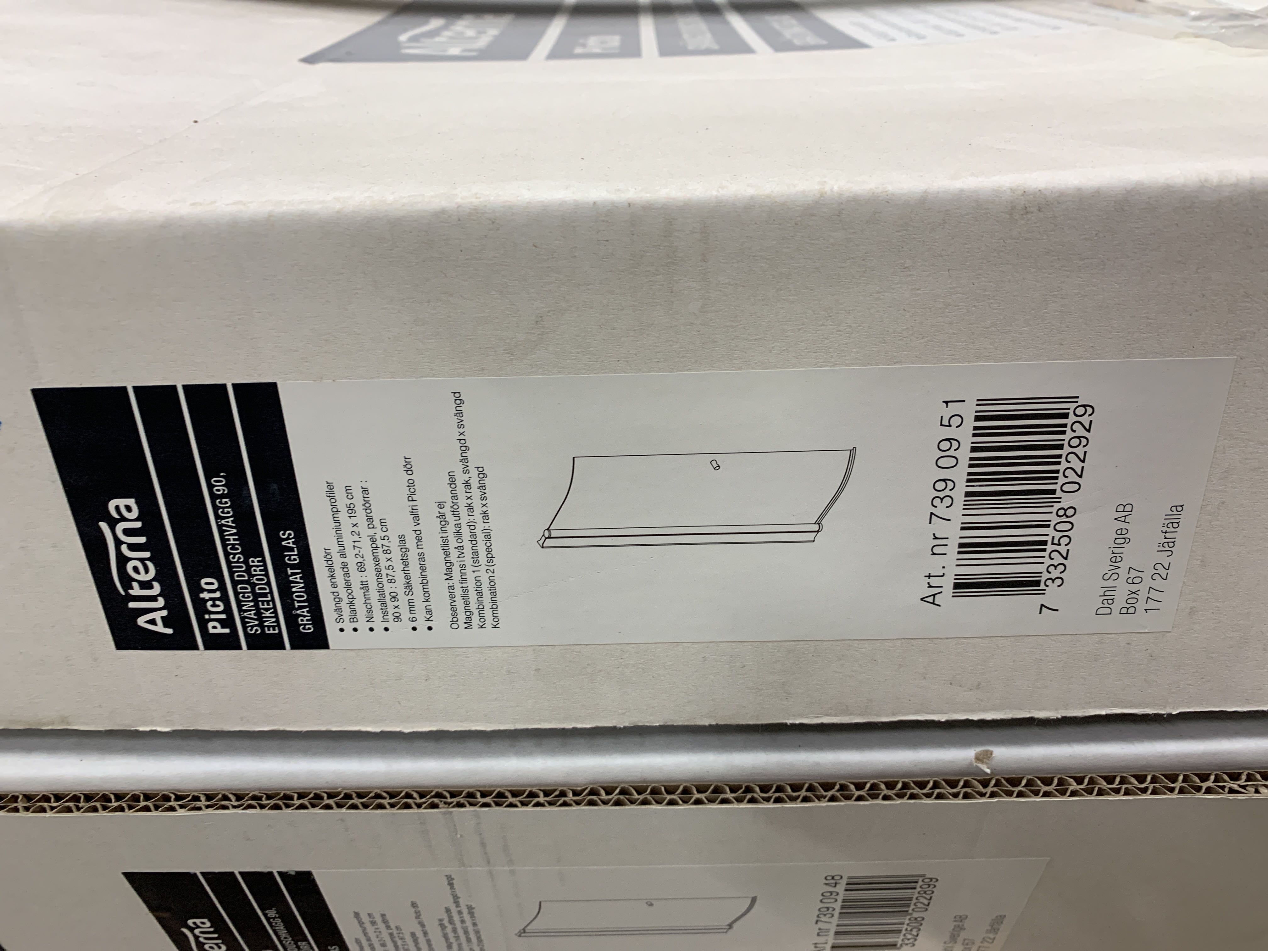 3 shower enclosures Alterna - PS Auction - We value the future ...