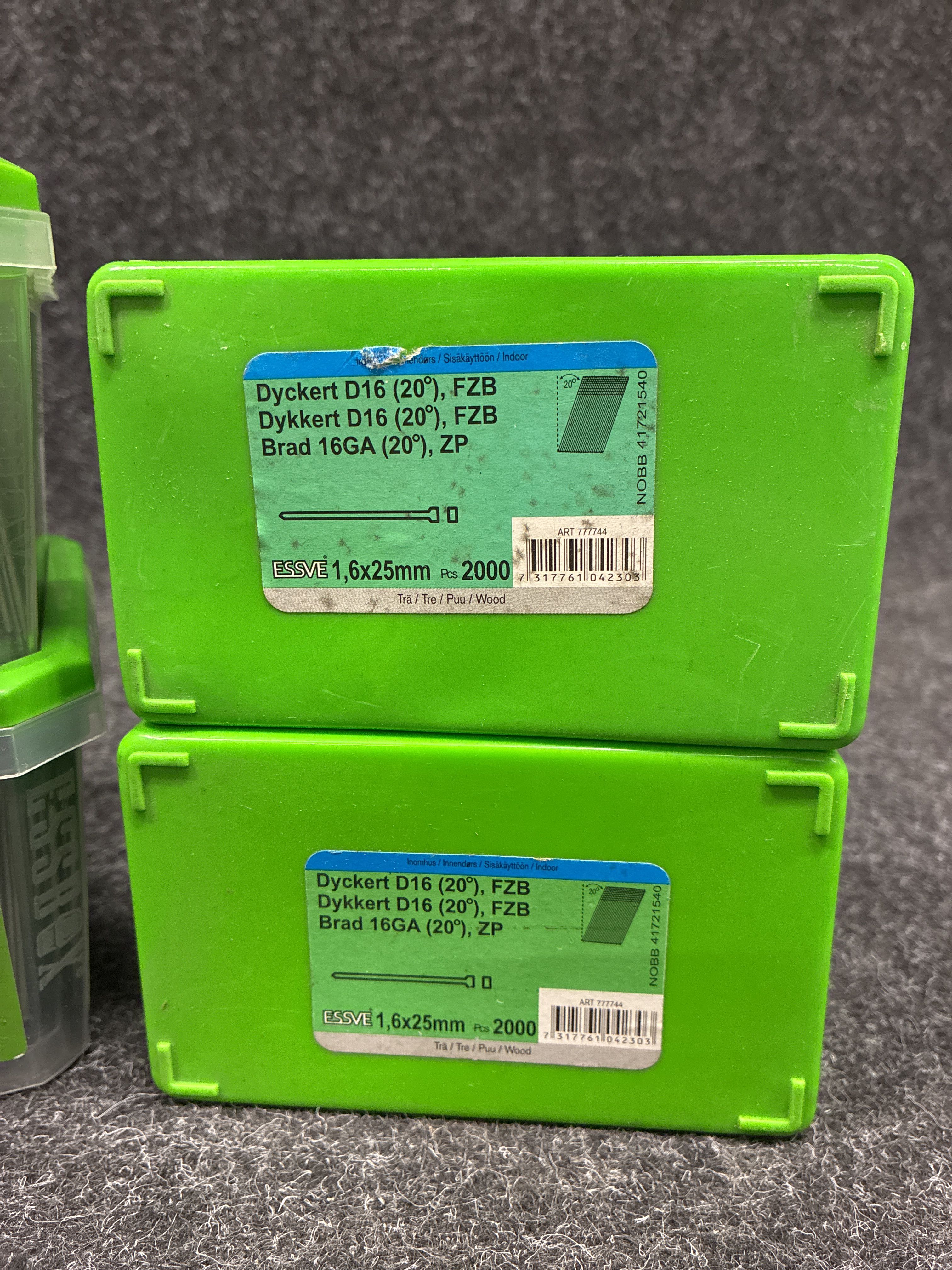 6 pcs Packs Nail, banded dyckert & dyckert, Essve - PS Auction - We ...