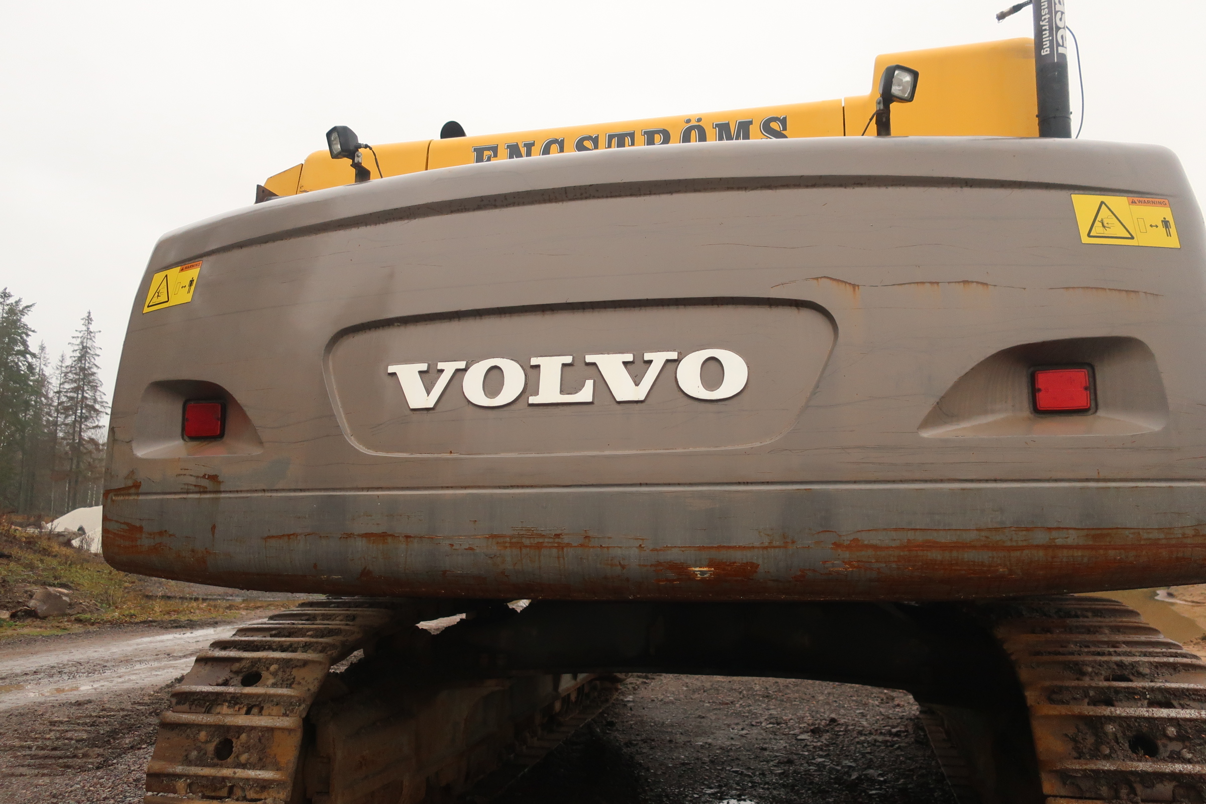 Crawler excavator, Volvo EC700B lc, approx 8000h -2006 - PS Auction ...