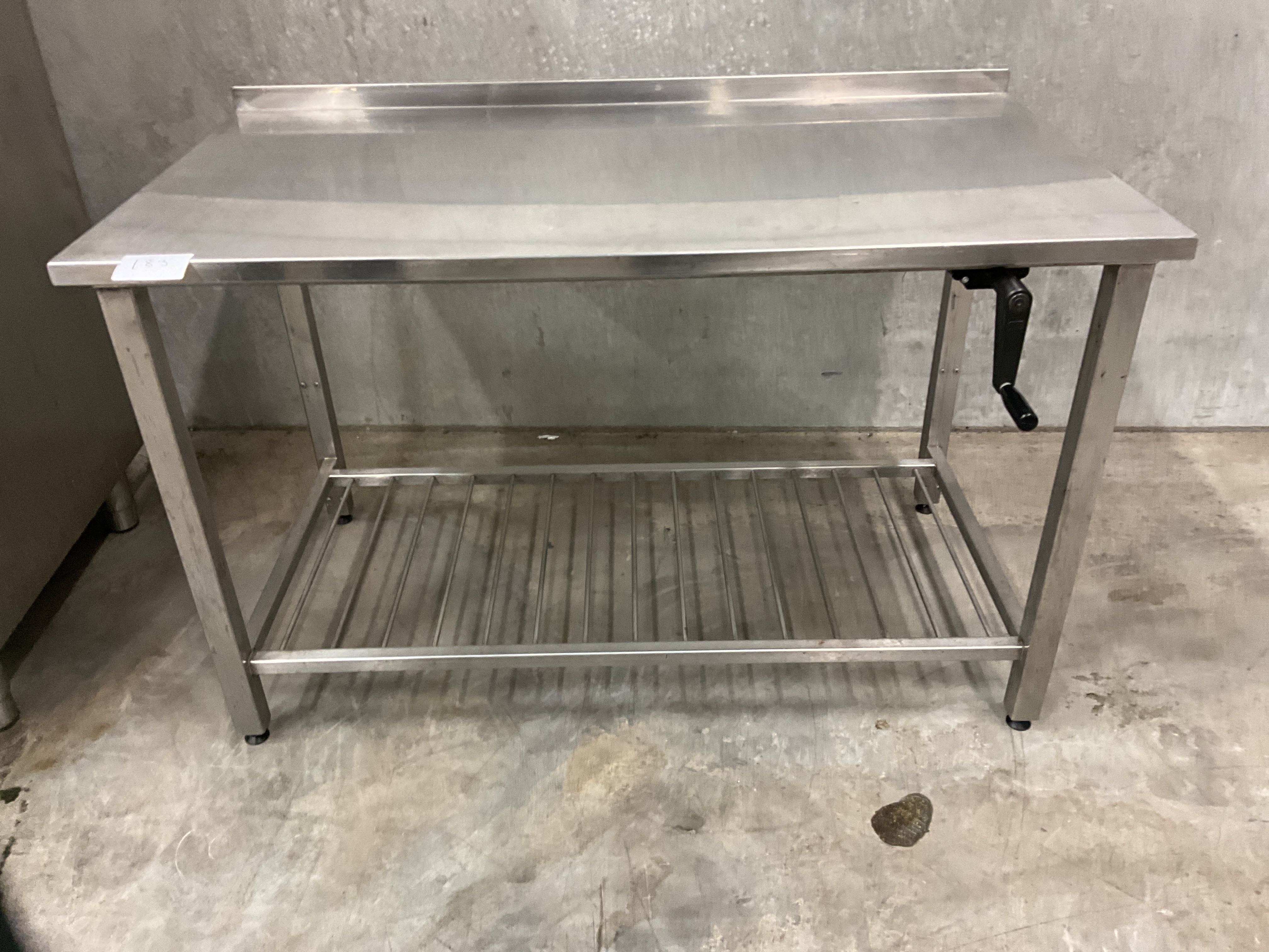 Stainless bench - PS Auction - We value the future - Largest in net ...