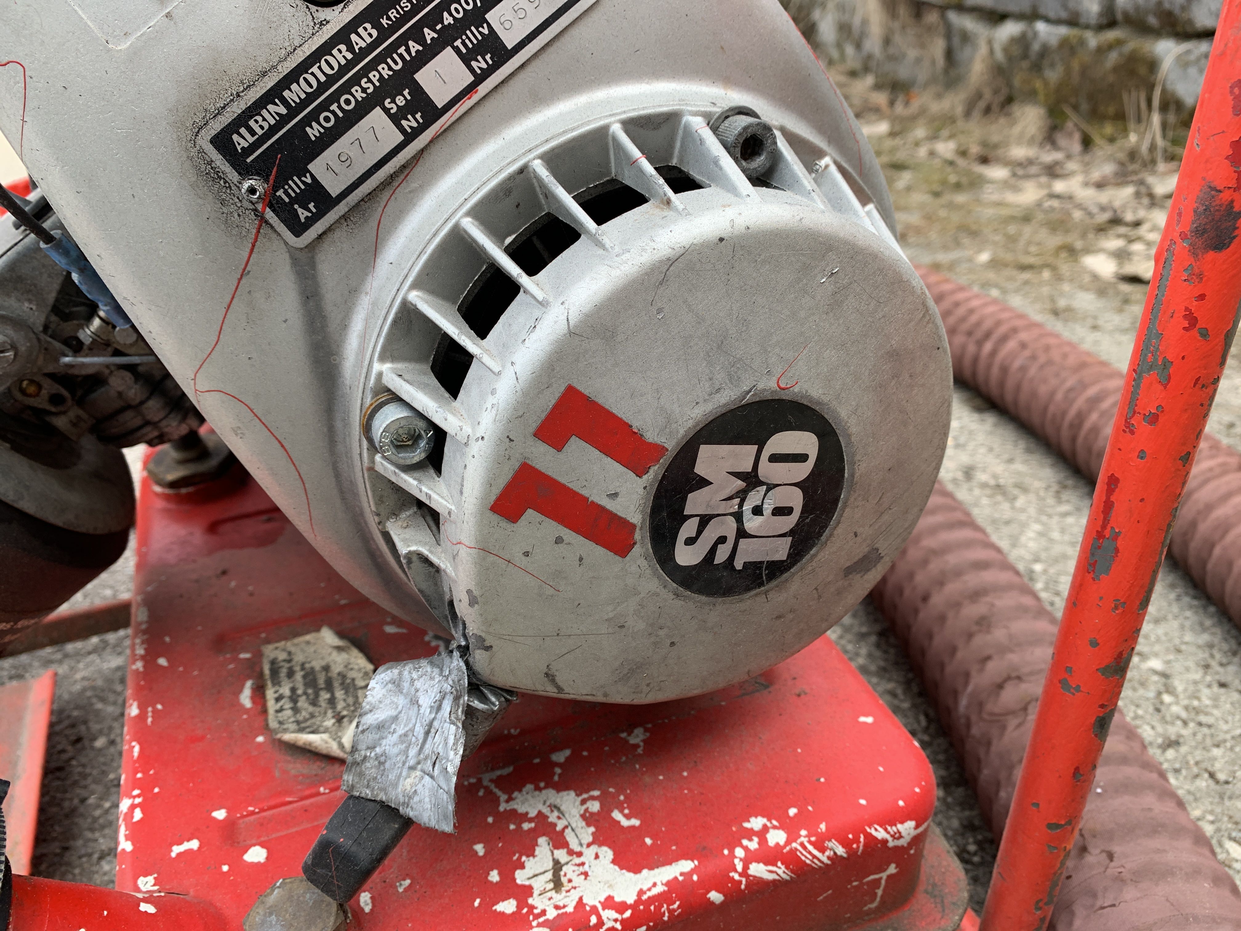 Motor water pump fire pump Albin - PS Auction - We value the future ...