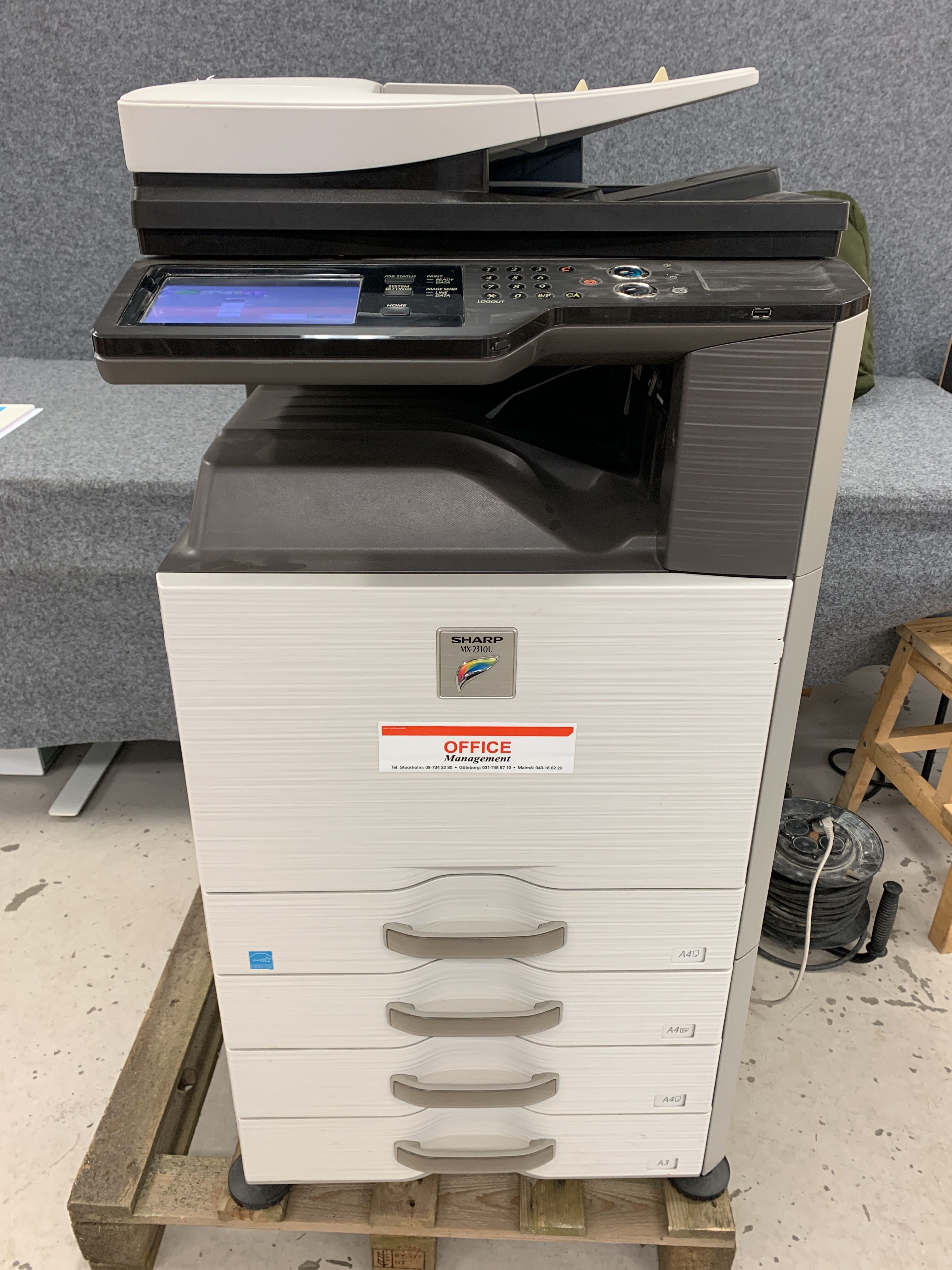 Kontorsskrivare Sharp MX-2310U - Auktioner online - Nätauktioner ...