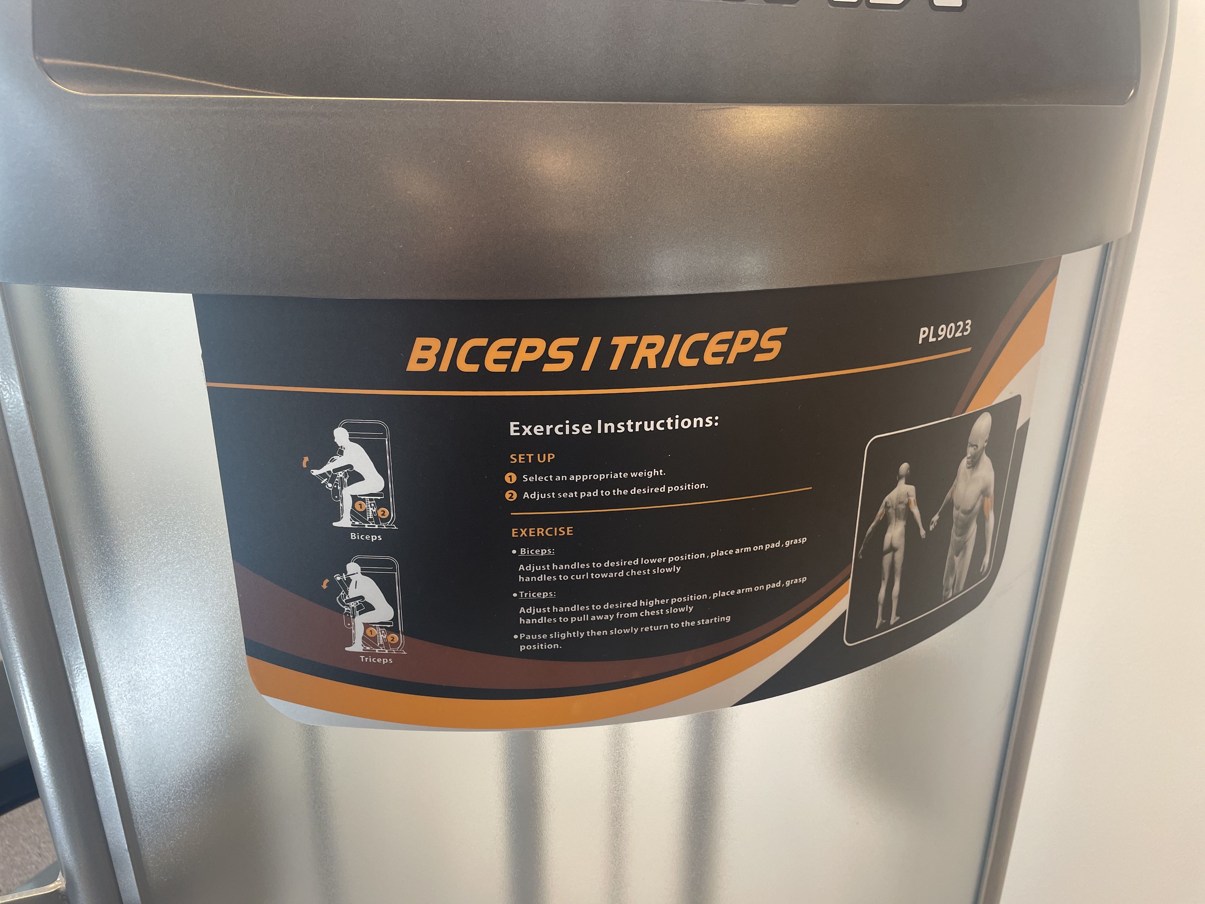 Gym equipment, Plamax Biceps Triceps curl - PS Auction - We value the ...