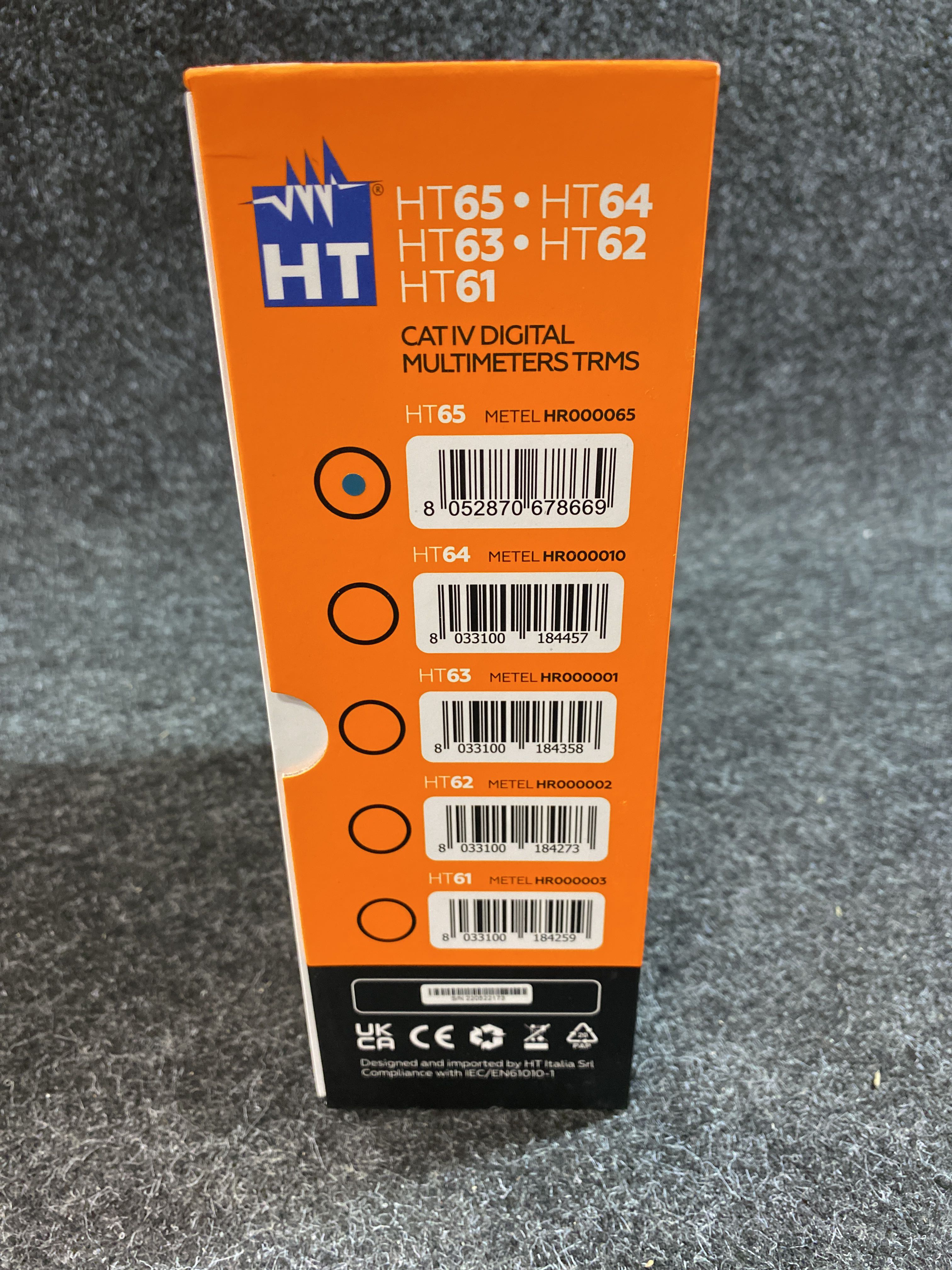 Multimeter HT Instruments HT65 1500VDC/1000VAC - PS Auction - We value ...