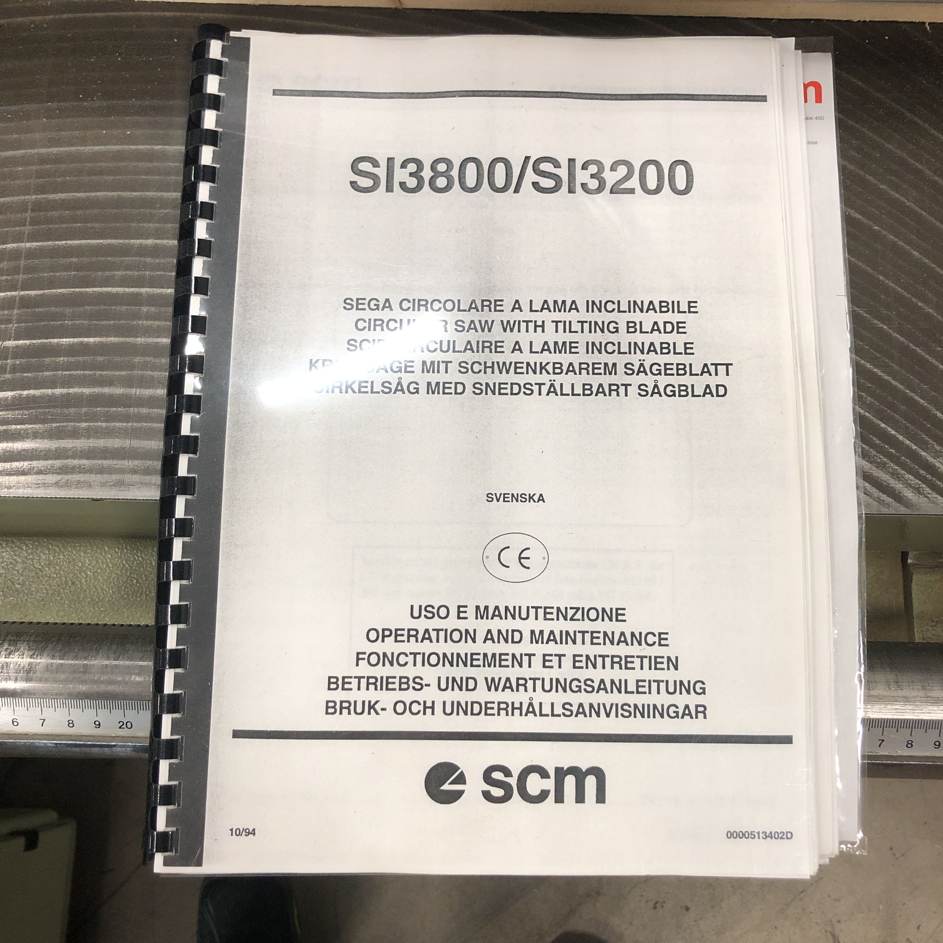 Justersåg SCM SI/3200 - Auktioner online - Nätauktioner ...