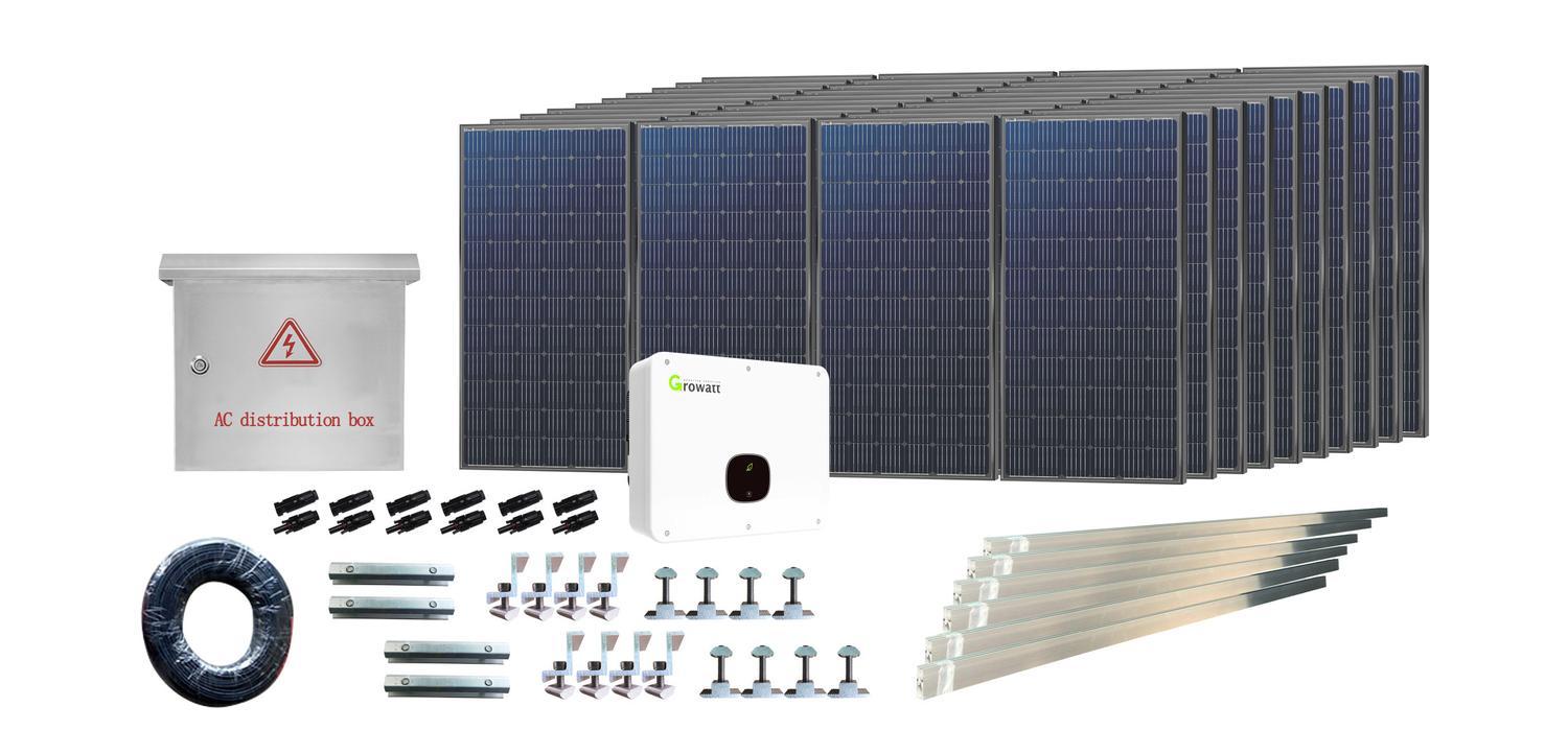 komplett solcells system 2022 villa 15,17 kw - Auktioner online ...
